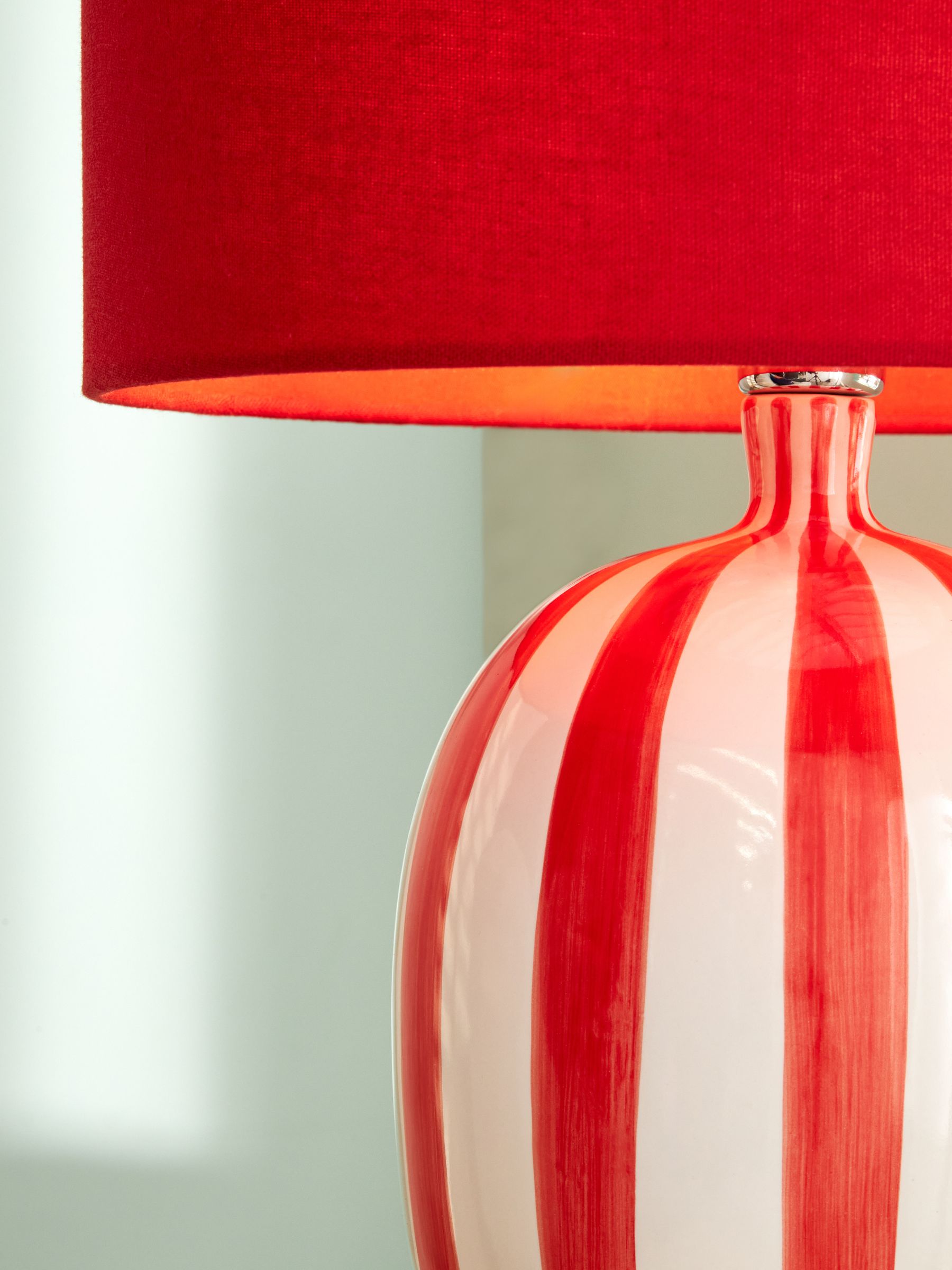 Buy Red Stripe Table Lamp from the Next UK online shop