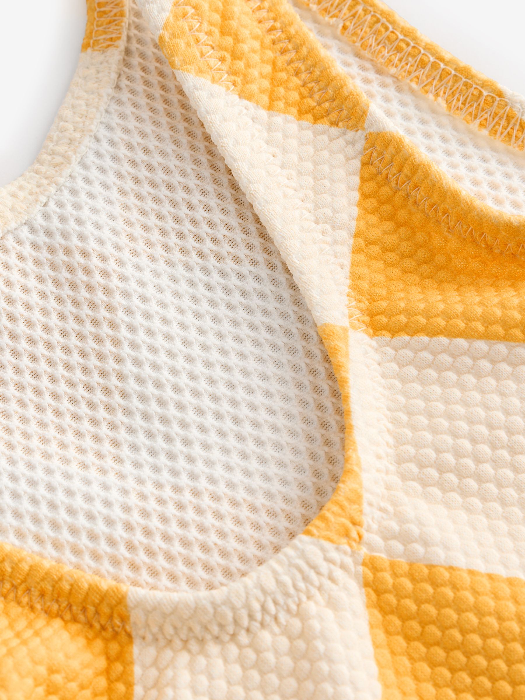 Buy Ecru/Yellow Frill Leg Swimsuit (3mths-7yrs) from Next Australia