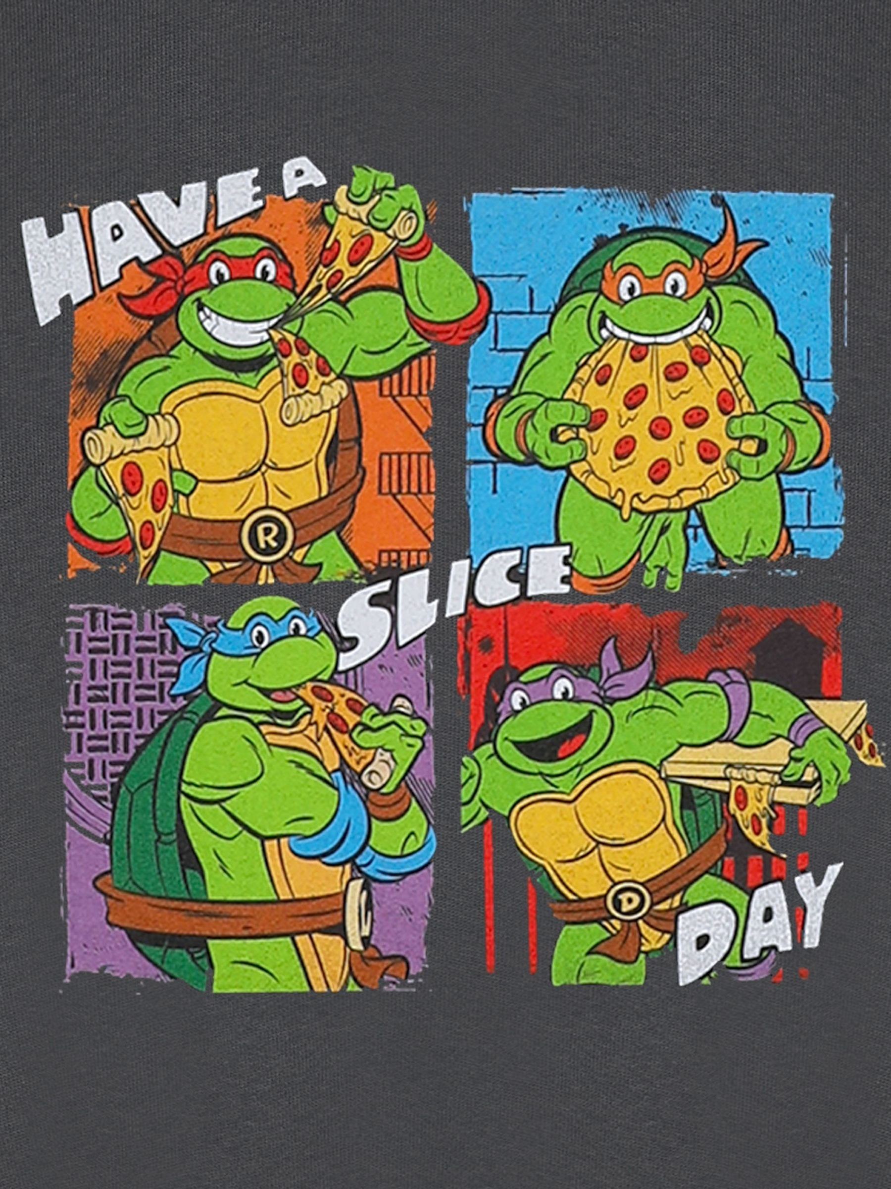 Buy Vanilla Underground Grey Teenage Mutant Ninja Turtles 100% Cotton ...