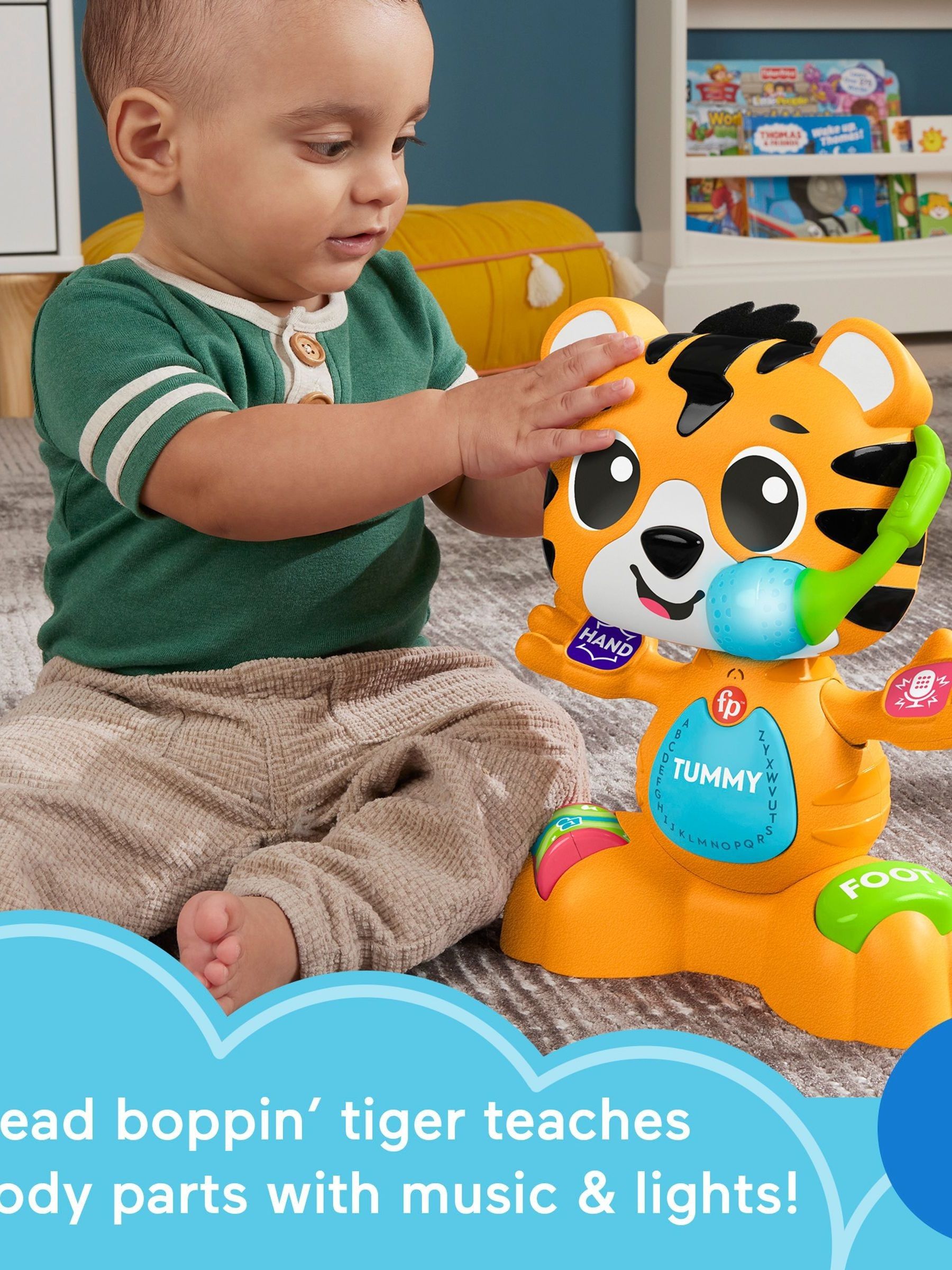 Buy Fisher Price Link Squad Bop And Learn Tiger from the Next UK online ...