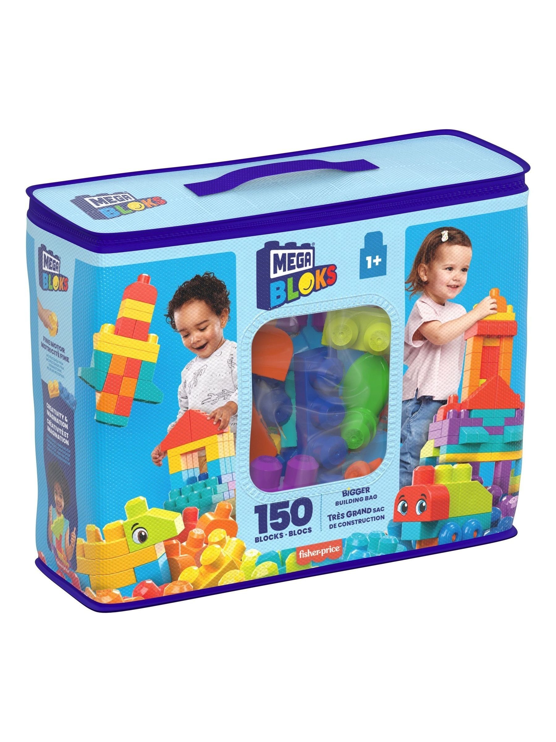 Buy Mega Bloks Mega Bloks Bigger Building Bag 150 Peices from the Next ...