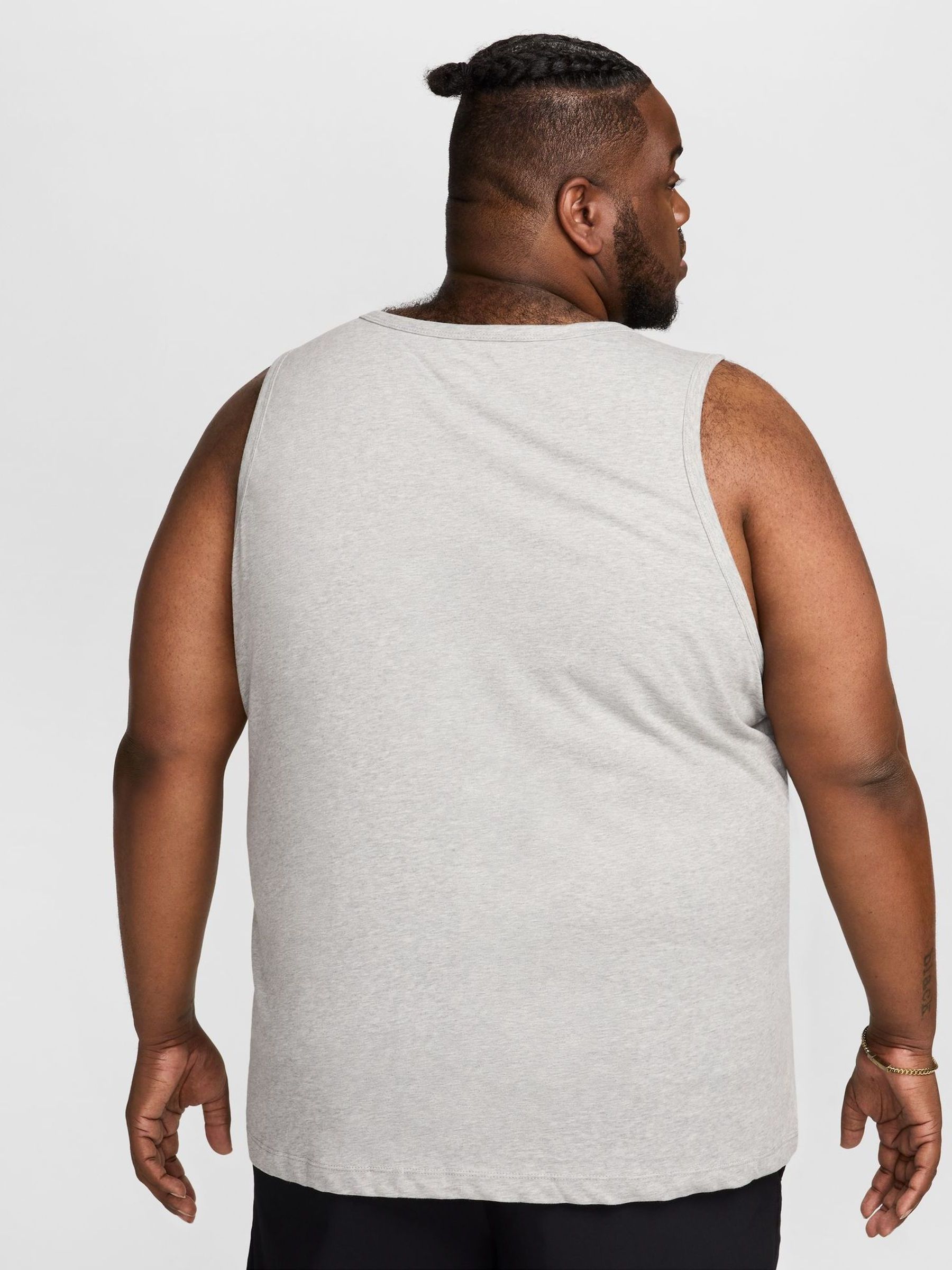 Buy Nike Dark Grey Heather Dri-FIT Training Vest Top from the Next UK ...