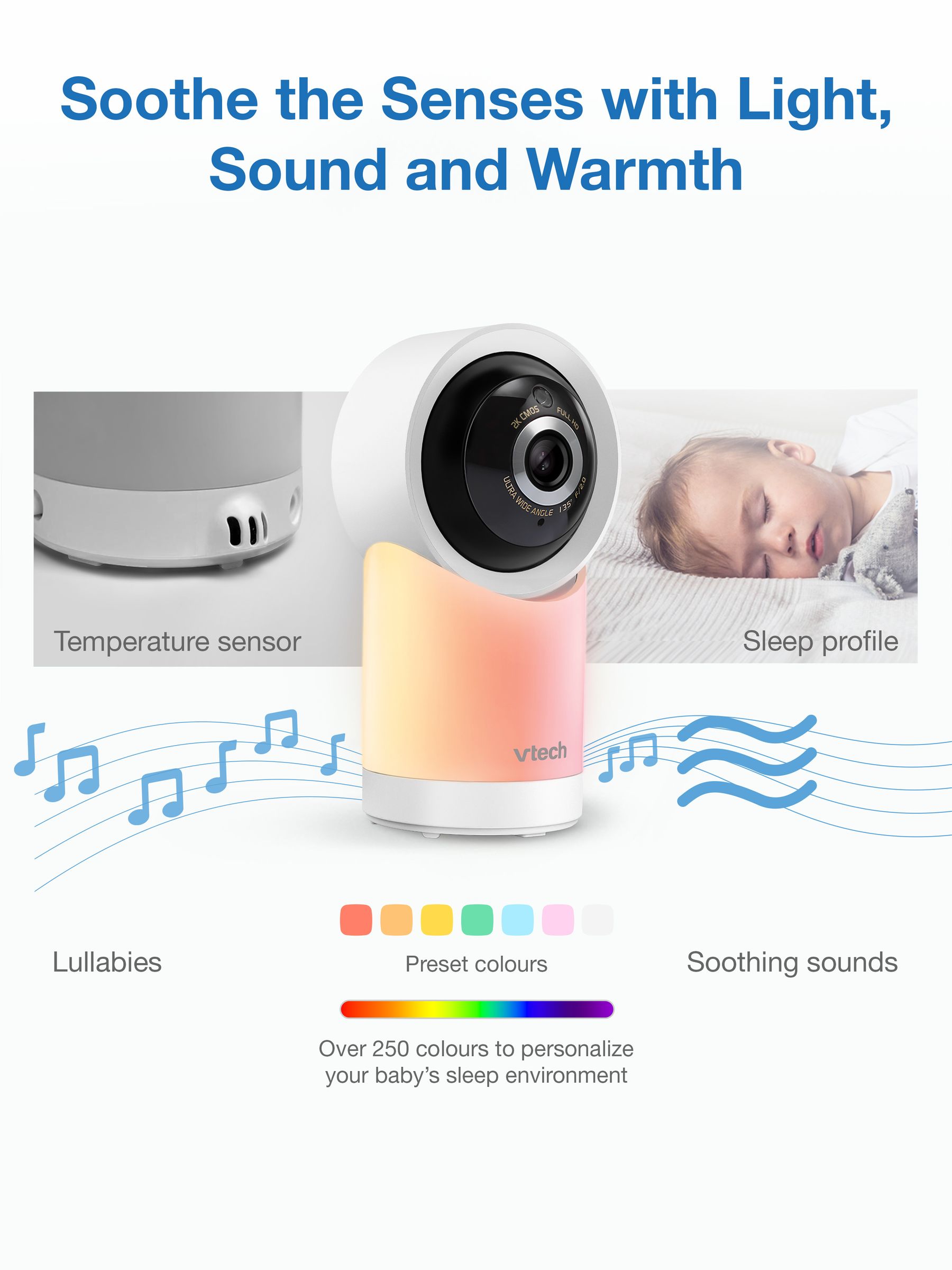 Buy V-Tech RM7766HD 7inch Smart Wi-Fi Baby Monitor from the Next UK ...