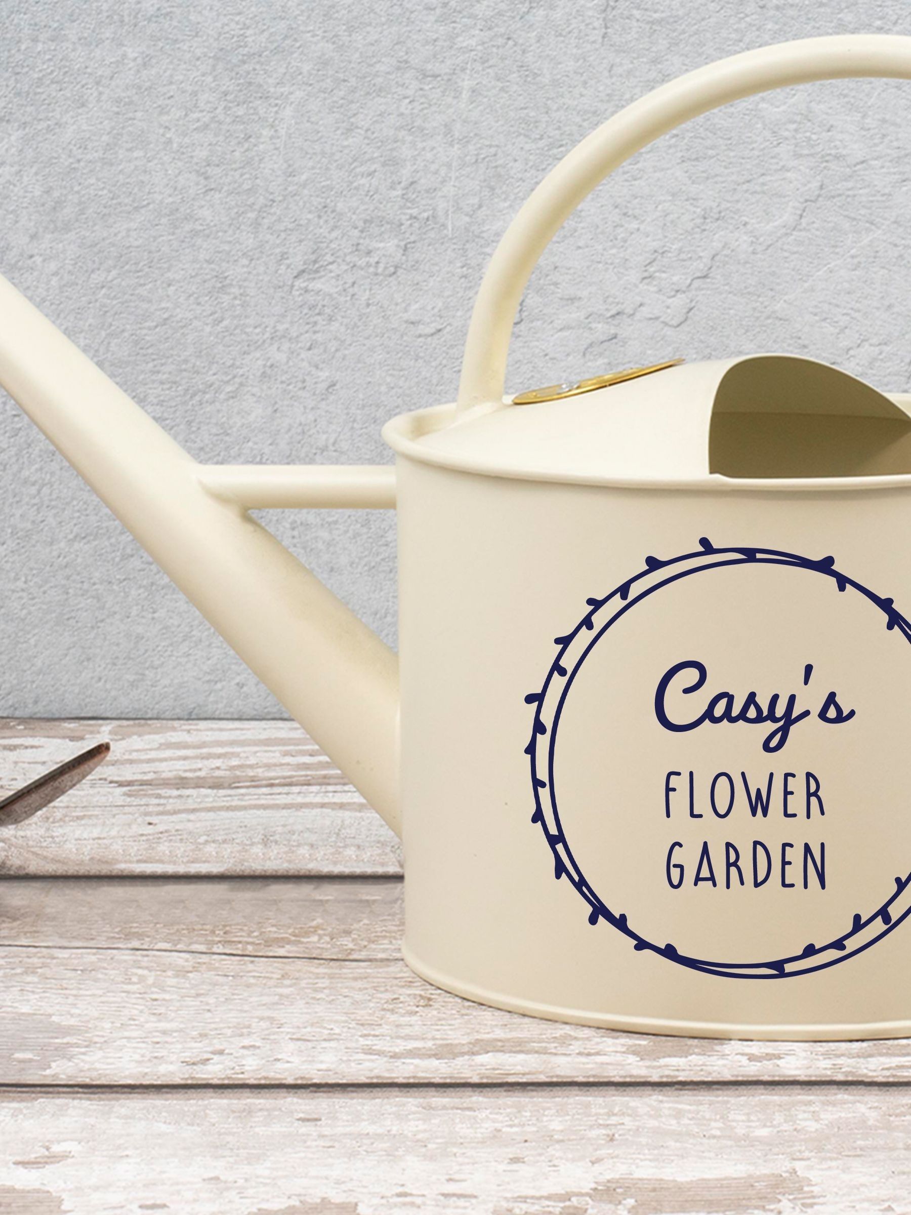 Buy Personalised Wreath Garden Watering Can by Jonnys Sister from the ...