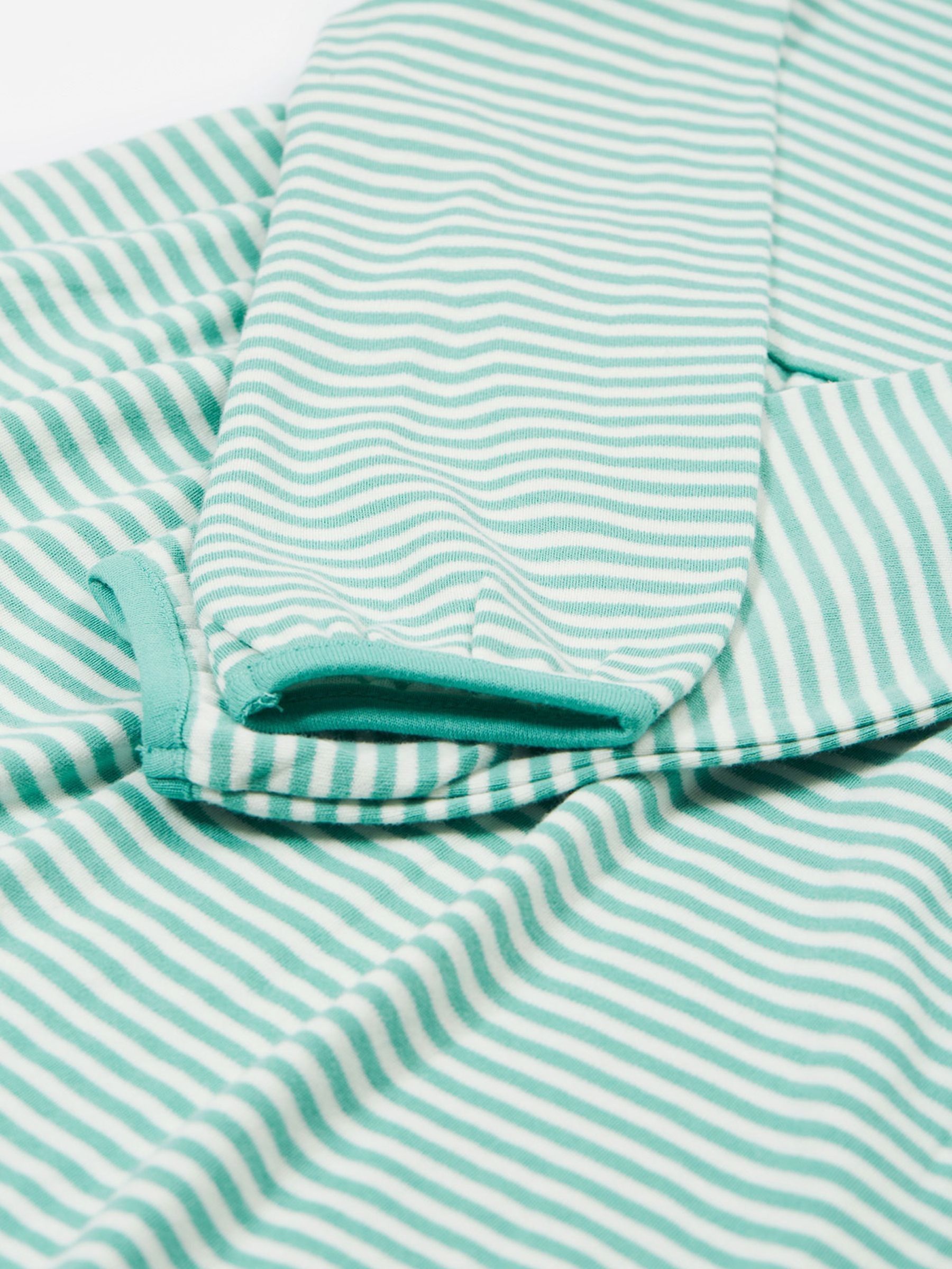 Buy Frugi Green Striped Puffin Dress from the Next UK online shop
