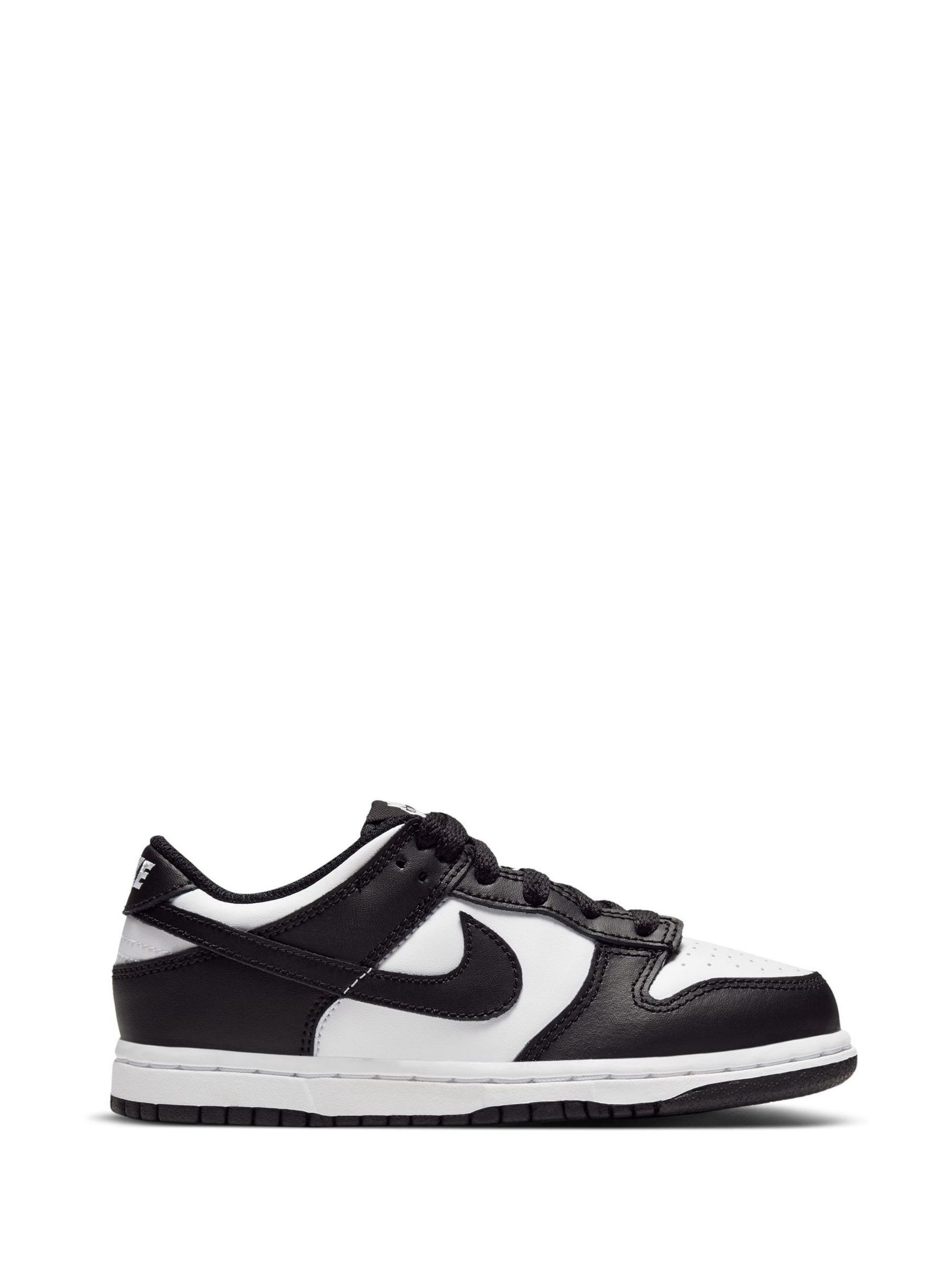Buy Nike Black/White Junior Dunk Low Trainers from the Next UK online shop