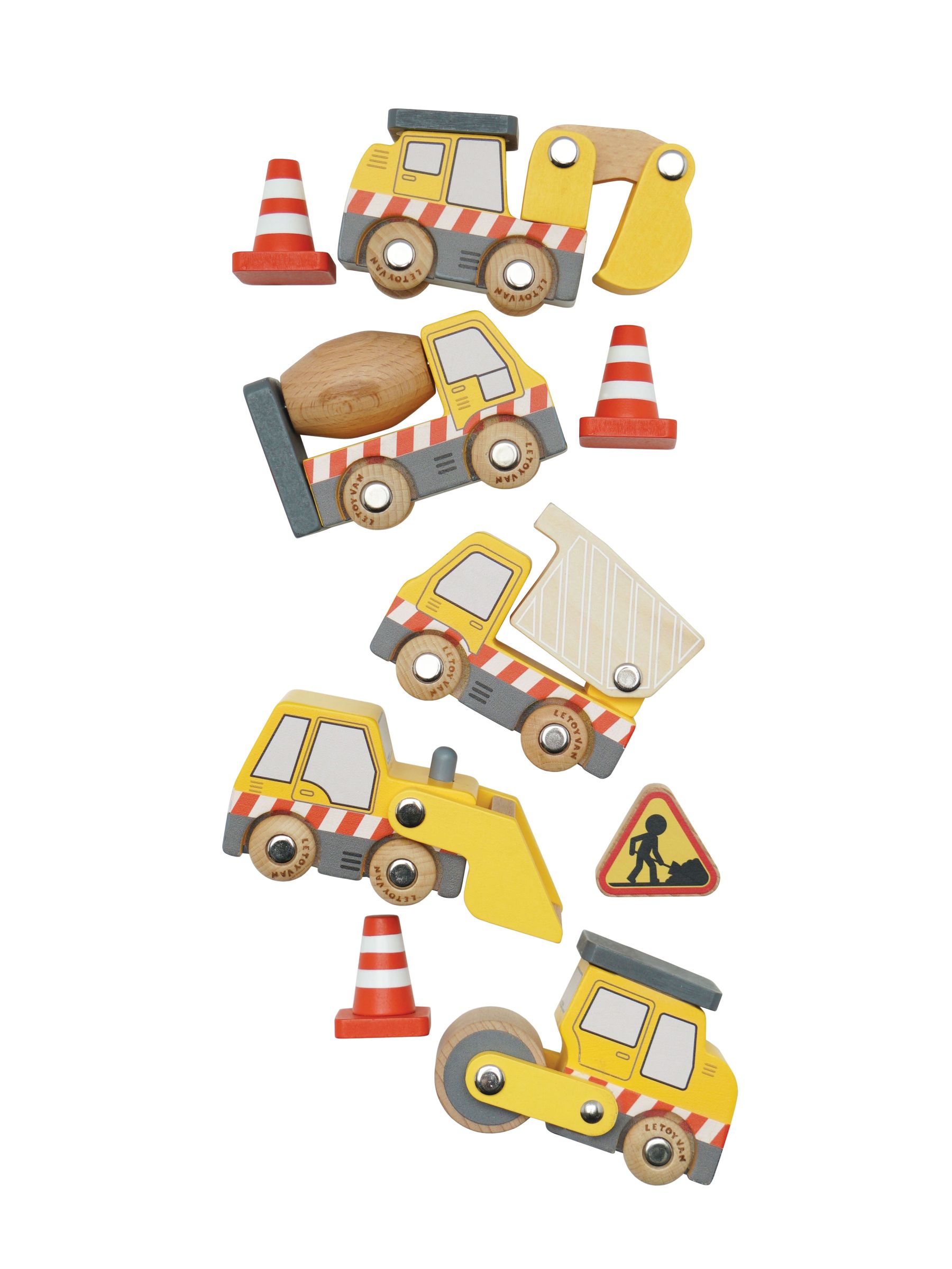 Buy Le Toy Van Construction Toy Car Set from the Next UK online shop