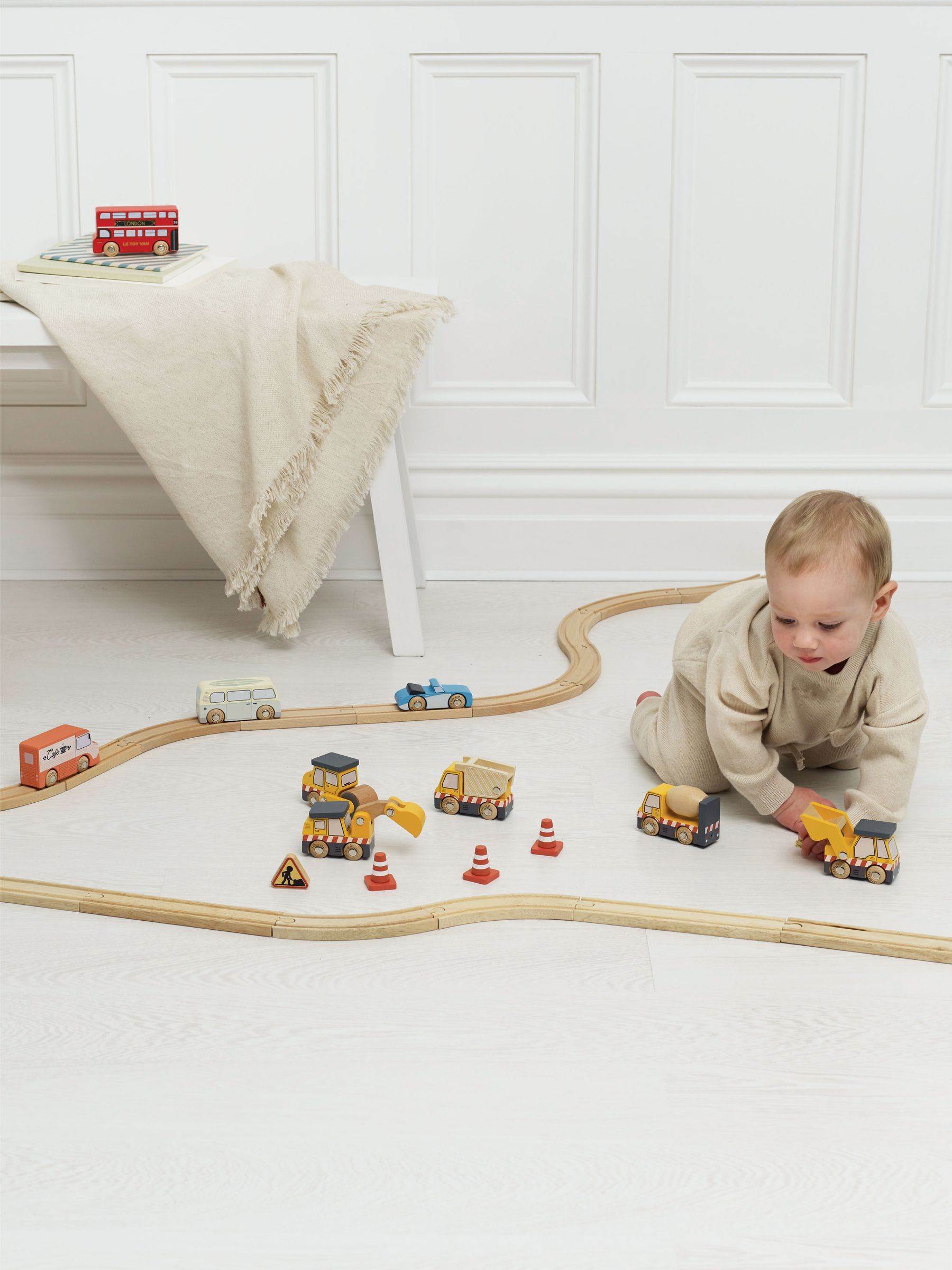 Buy Le Toy Van Construction Toy Car Set from the Next UK online shop
