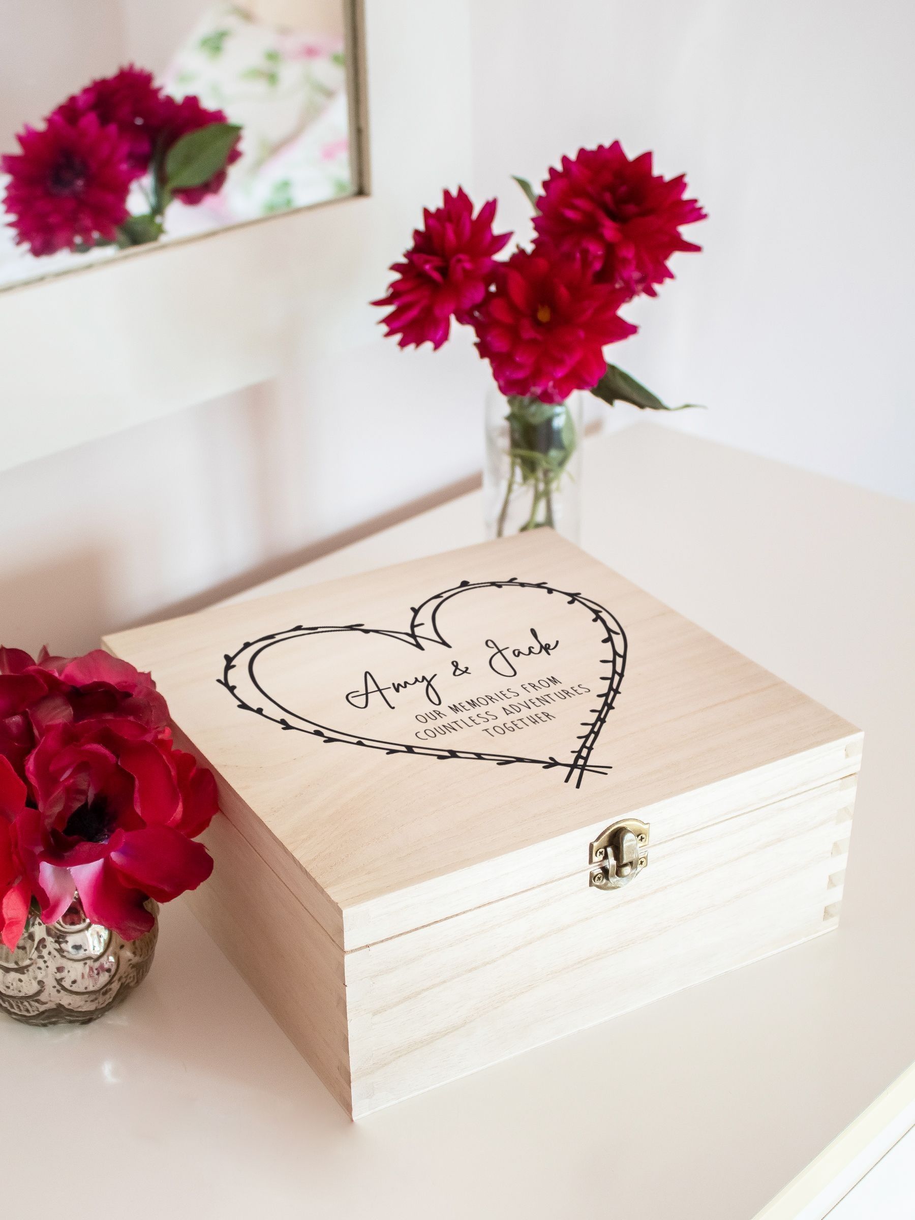 Buy Personalised Wooden Memory Box by Jonnys Sister from the Next UK ...