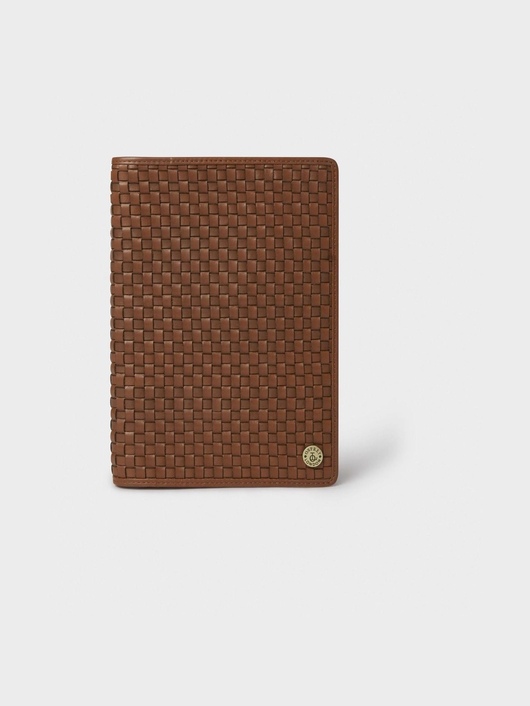 Buy OSPREY LONDON Brown Medium The Woven Notebook from the Next UK ...