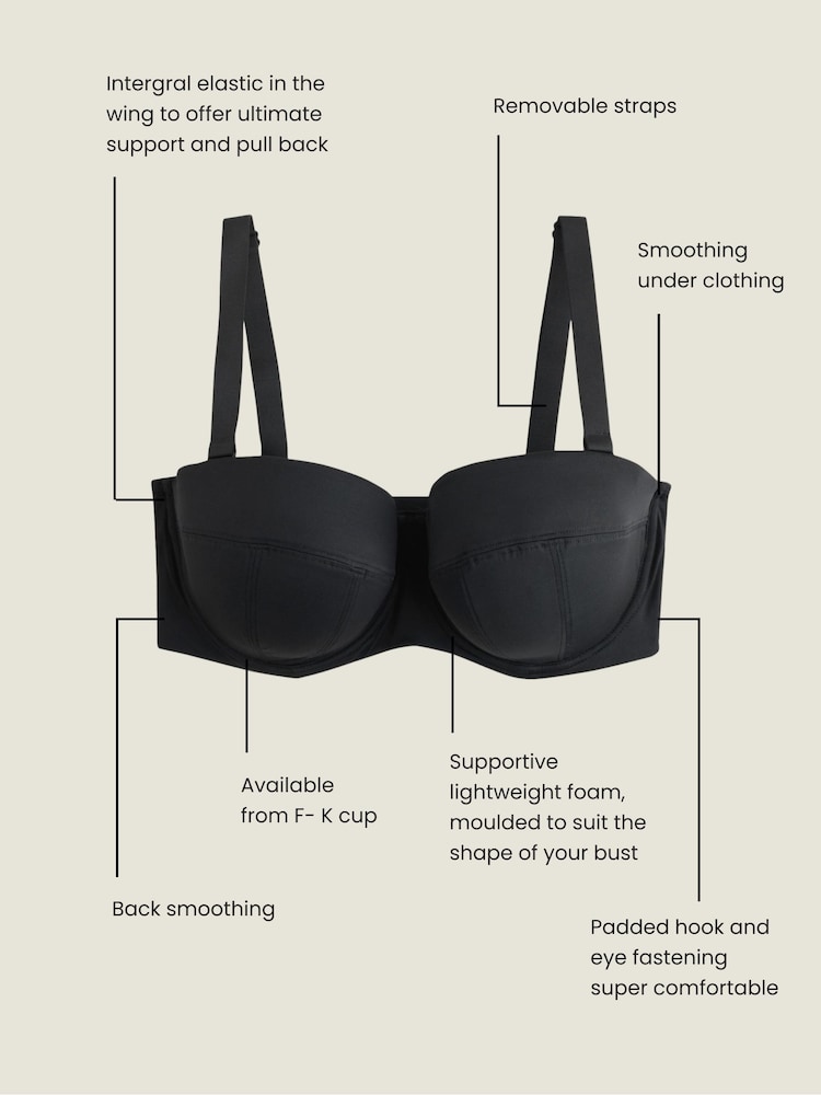 super support strapless bra