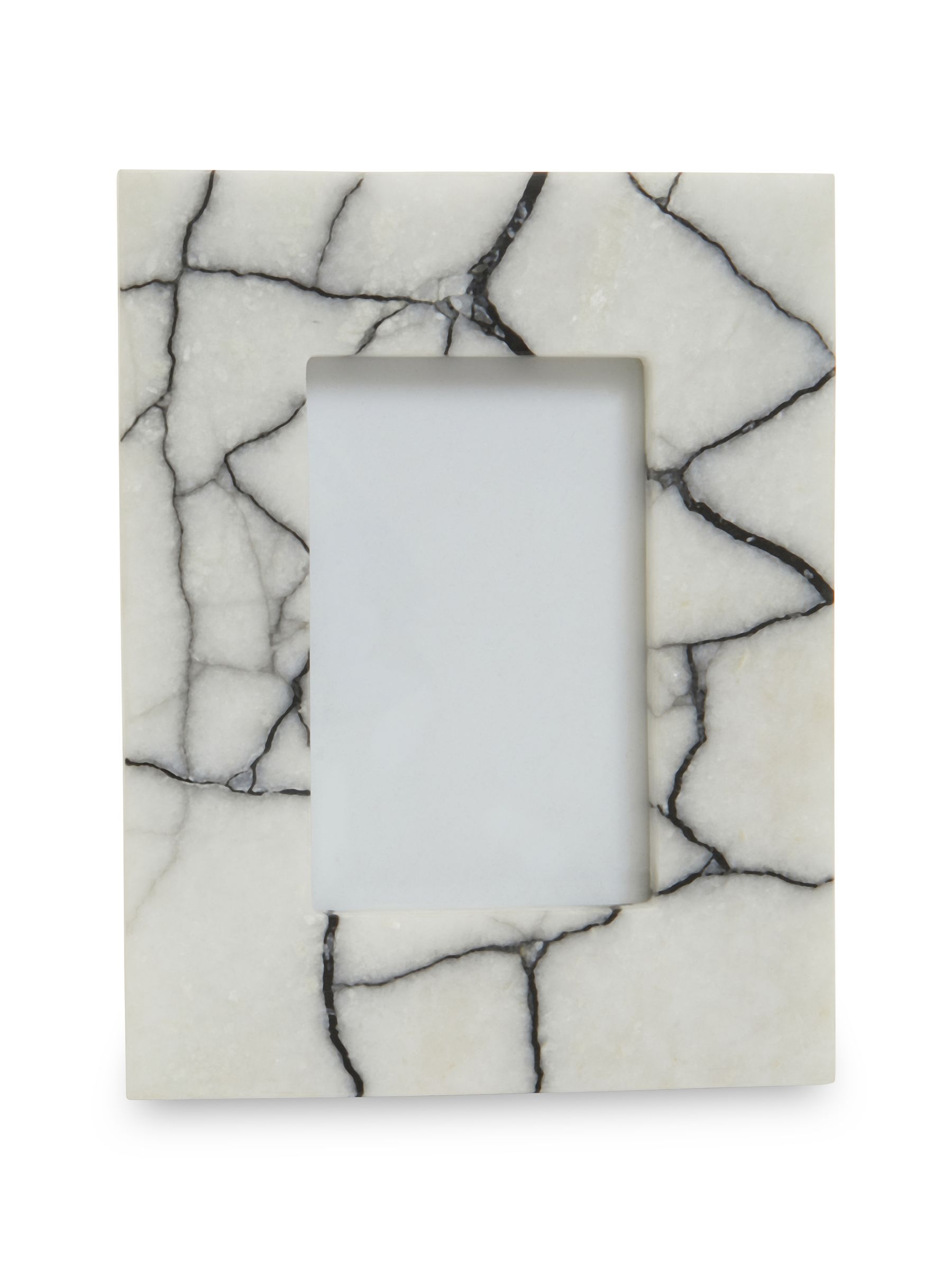 Buy Fifty Five South Black White Marmara Marble Frame from the Next UK ...