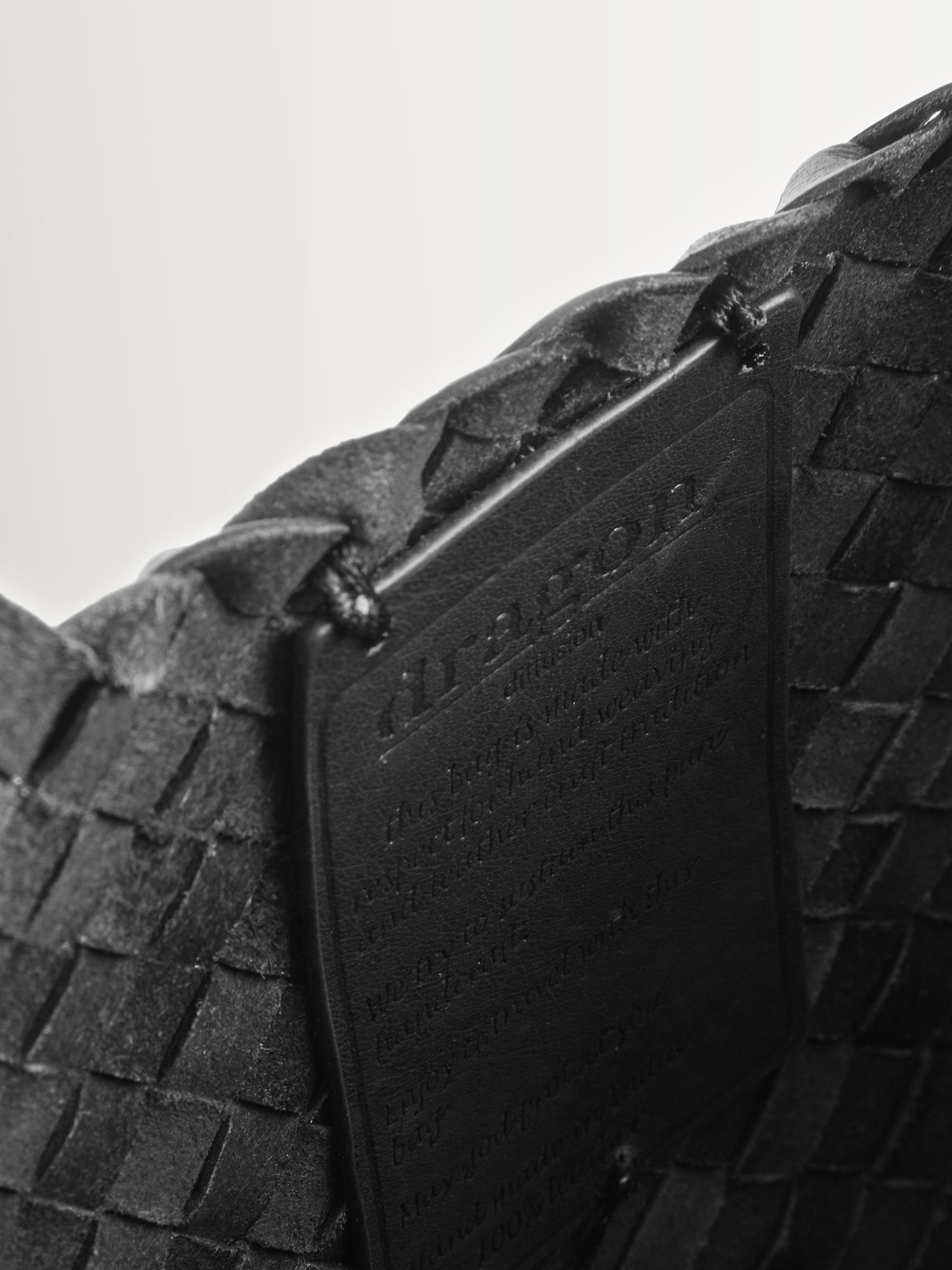 Buy Dragon Diffusion Black Santa Croce Large Woven Bag from the Next UK ...