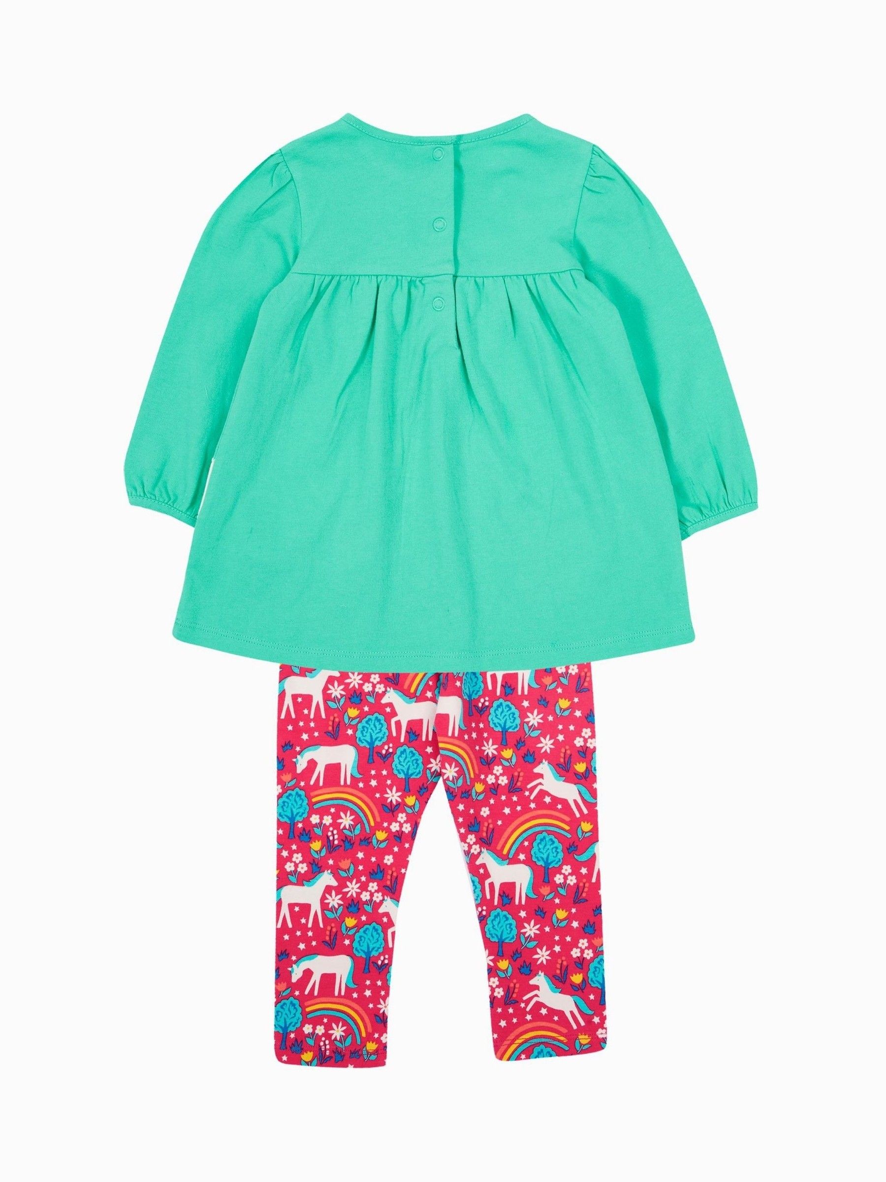 Buy Frugi Unicorn Top And Leggings Outfit from the Next UK online shop
