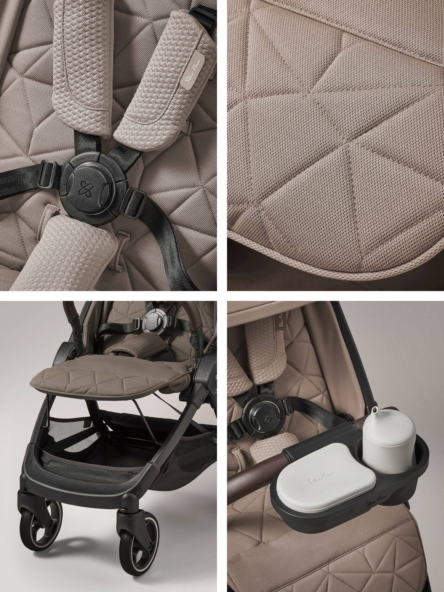 Buy Silver Cross Cobble Clic Compact Pushchair from the Next UK online shop
