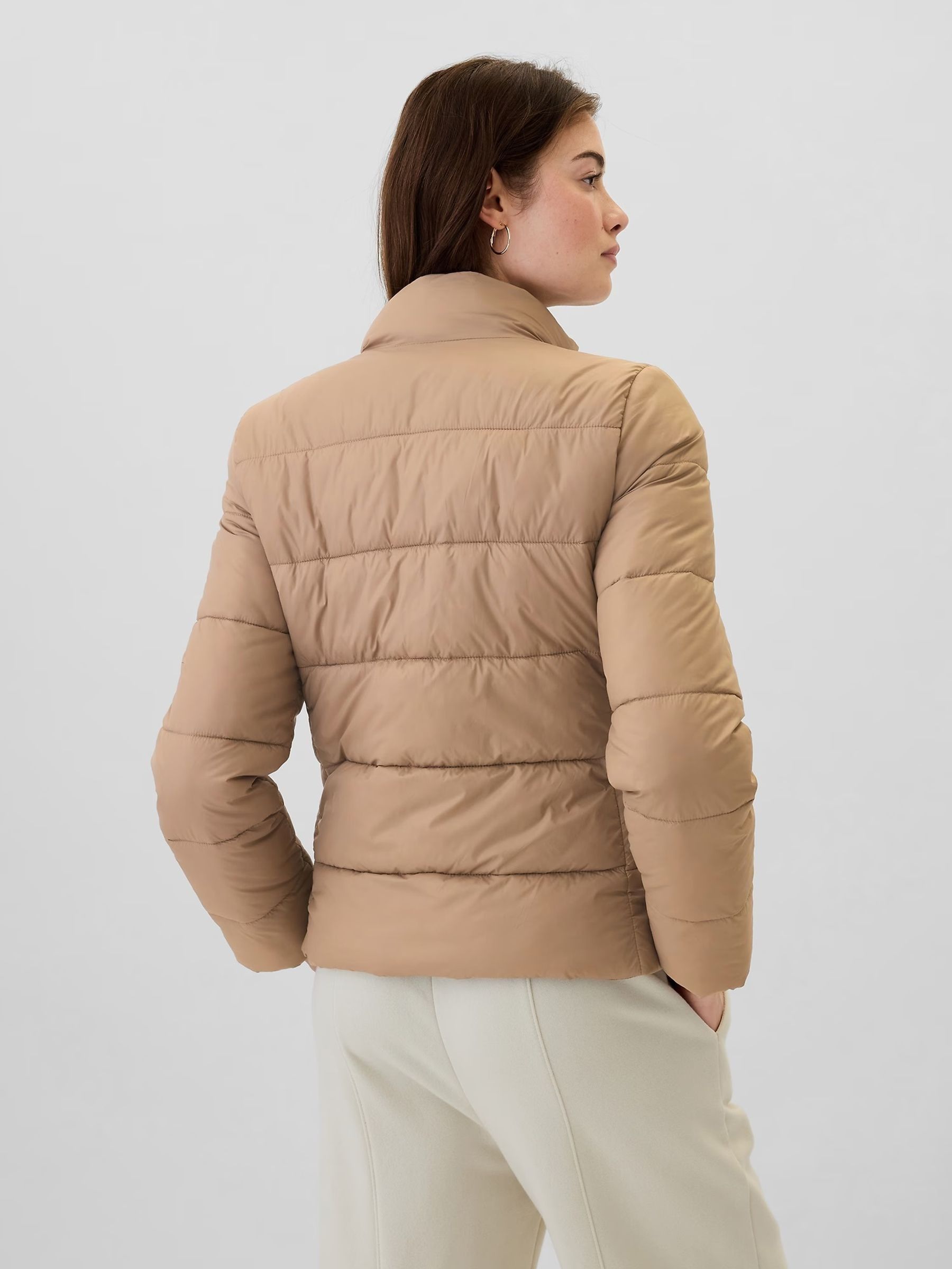 Buy Gap Beige Cold Control Puffer Jacket from the Next UK online shop
