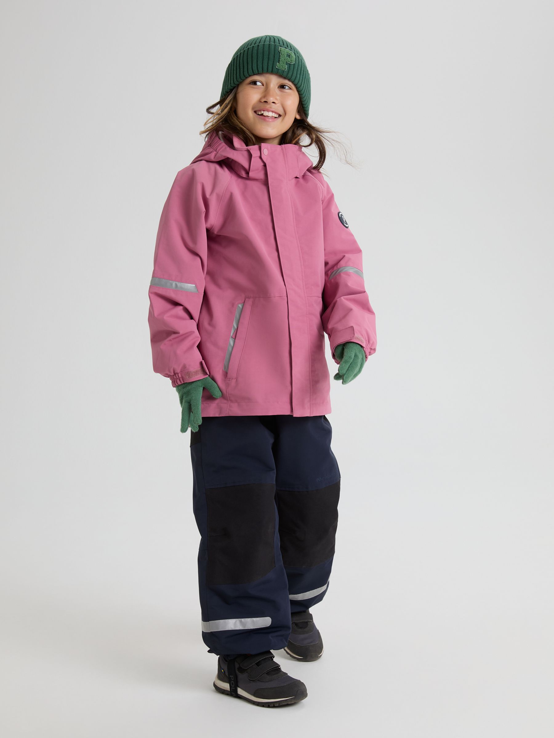 Buy Polarn O. Pyret Pink Waterproof Shell Coat from the Next UK online shop