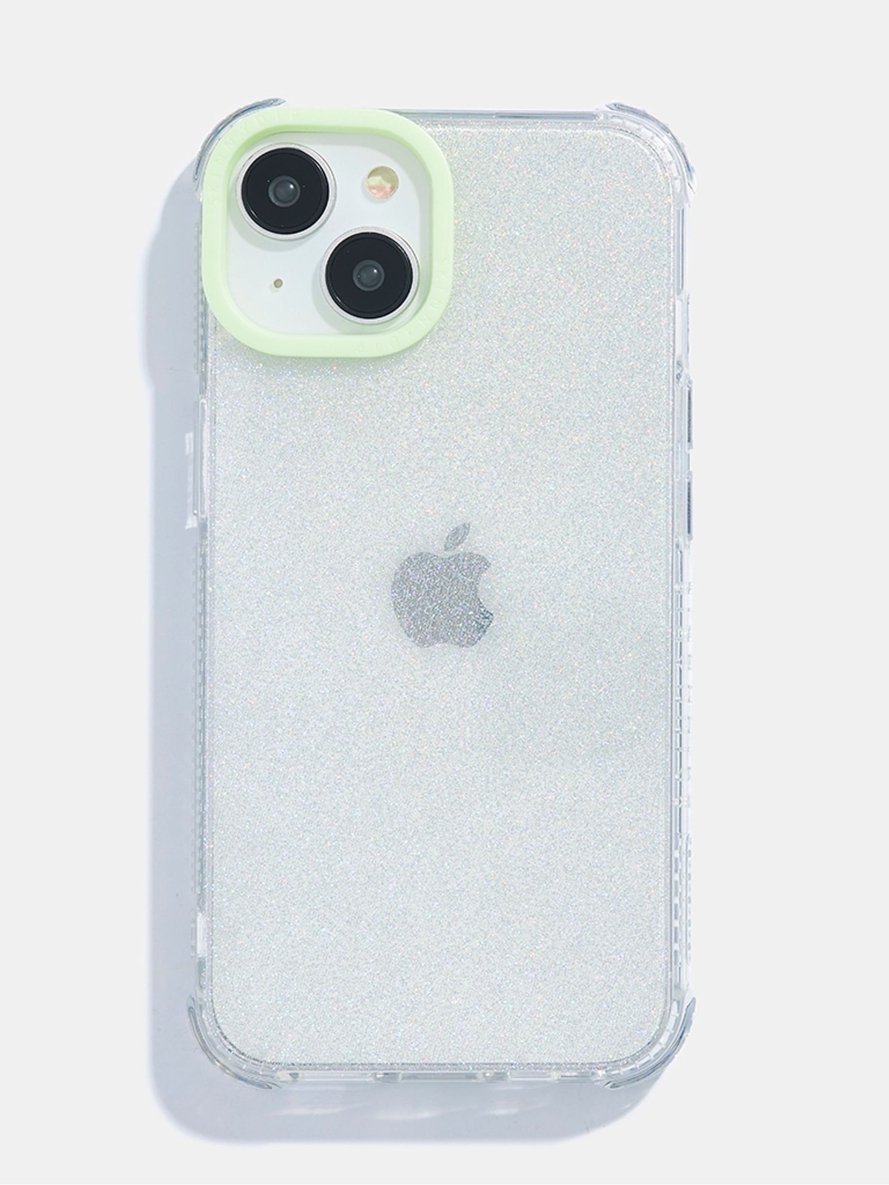 Buy Skinnydip Minimal Glitter Mint Shock iPhone 15 Pro Case from the ...