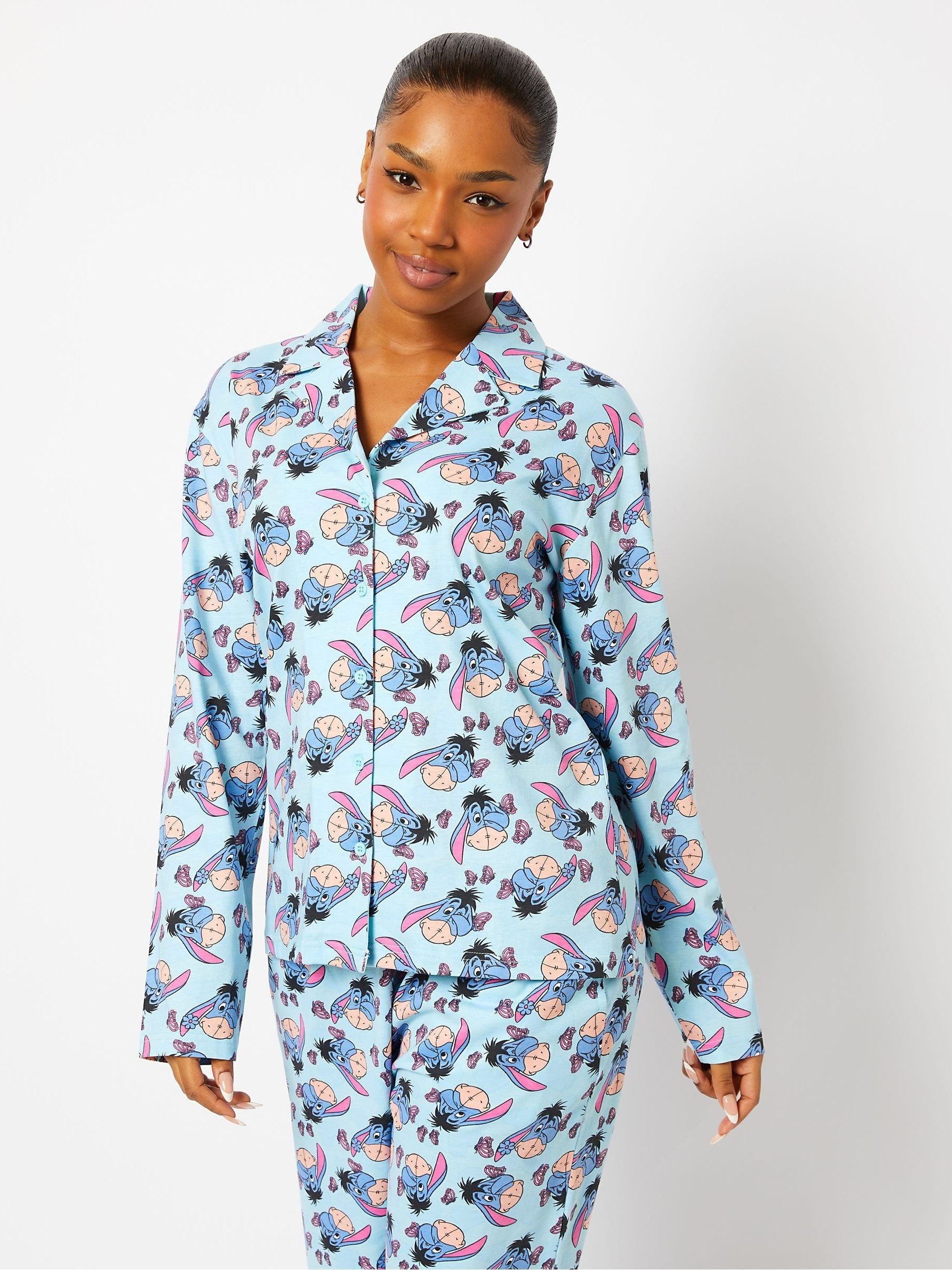 Buy Skinnydip Blue Disney Eeyore Pyjamas Set from the Next UK online shop