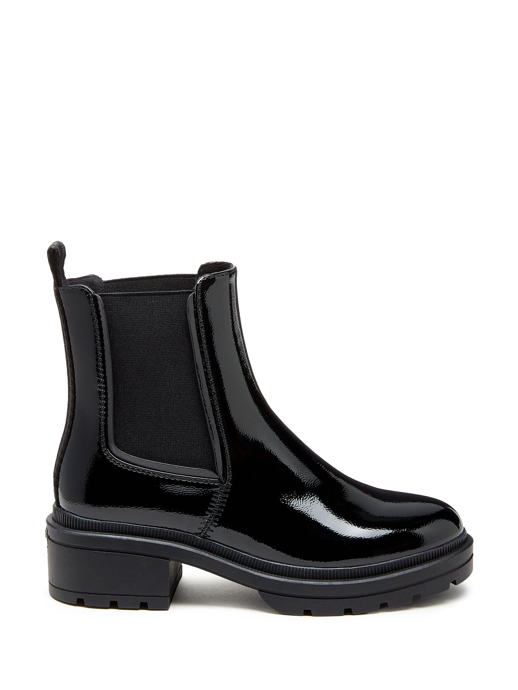 Buy Rocket Dog Black Patent PU Iggie Ankle Boots from the Next UK ...
