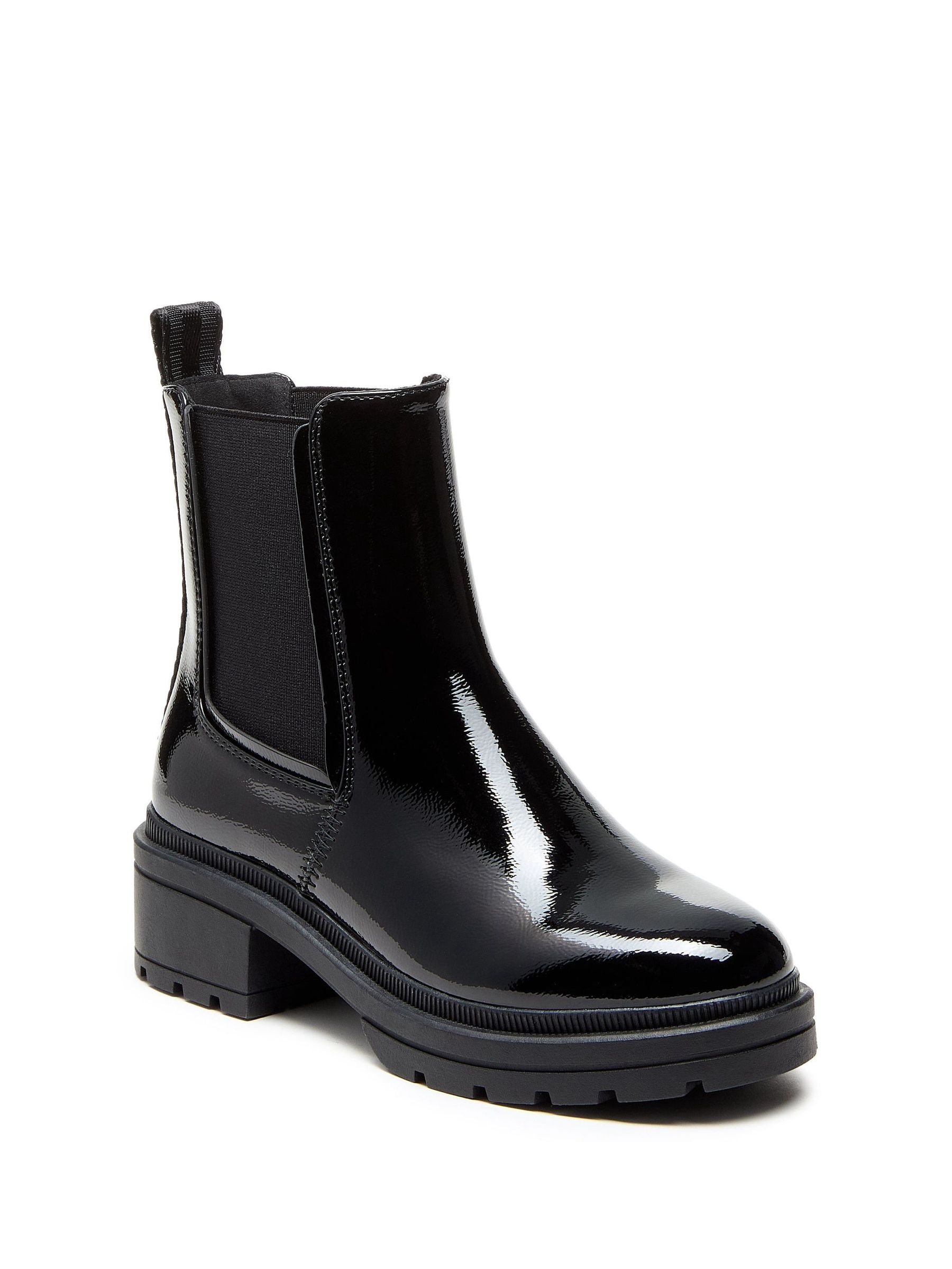 Buy Rocket Dog Black Patent PU Iggie Ankle Boots from the Next UK ...