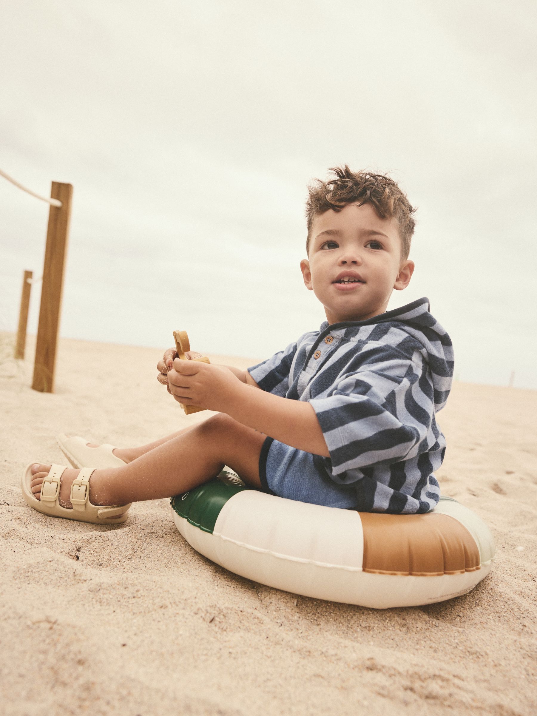 Buy Blue Stripe 100% Cotton Toweling Set (3mths-7yrs) from the Next UK ...