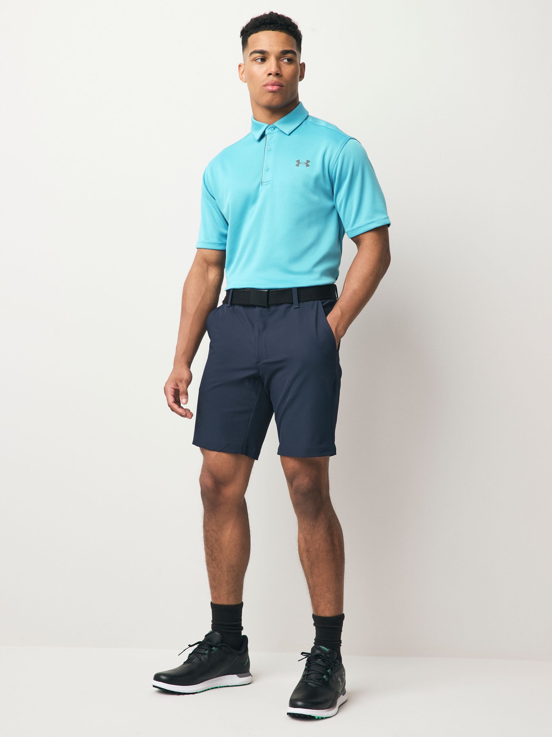 Buy Under Armour Blue Golf Tech Polo Shirt from the Next UK online shop