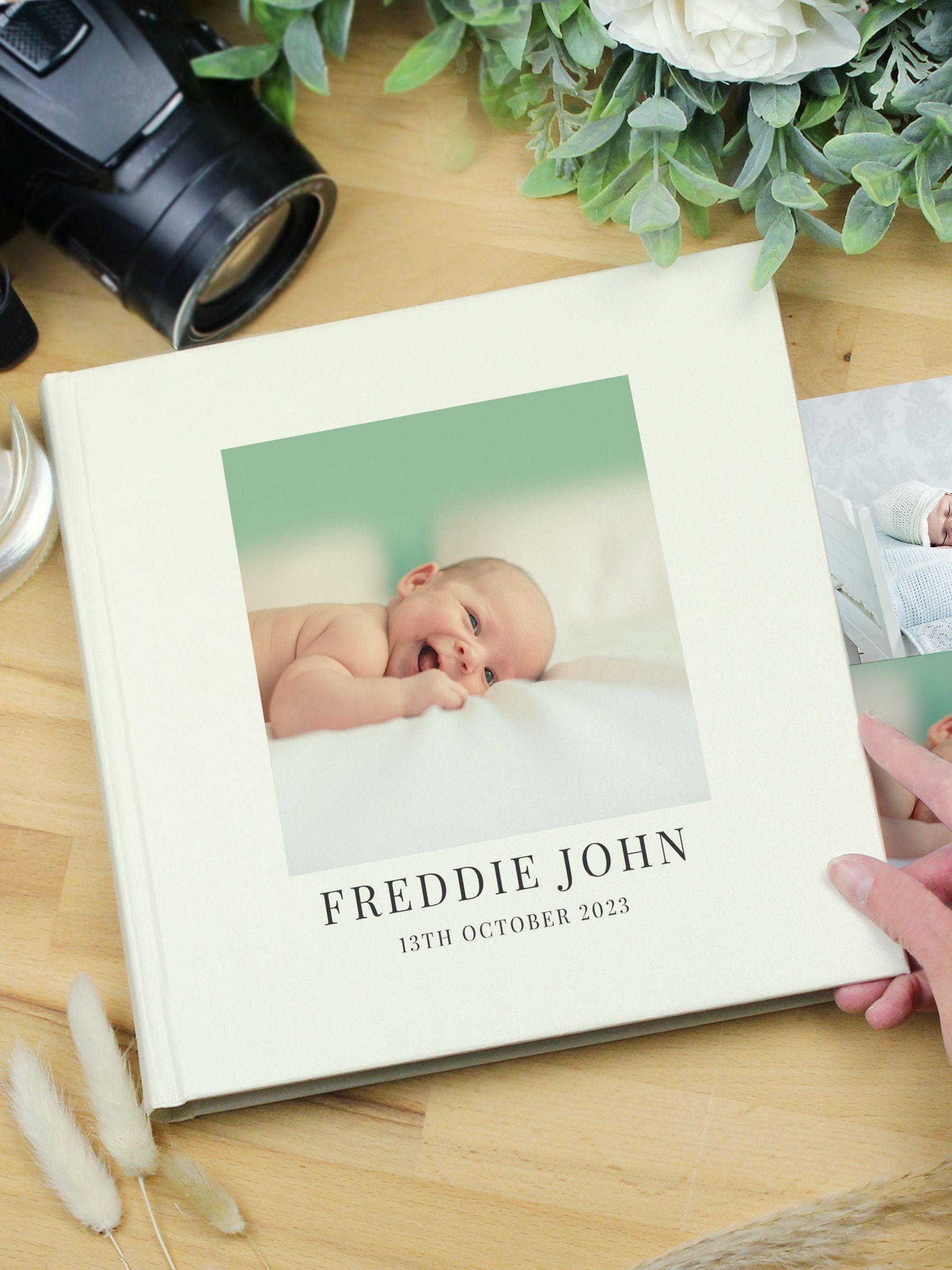 Buy Personalised Photo Upload Square Photo Album by PMC from the Next ...