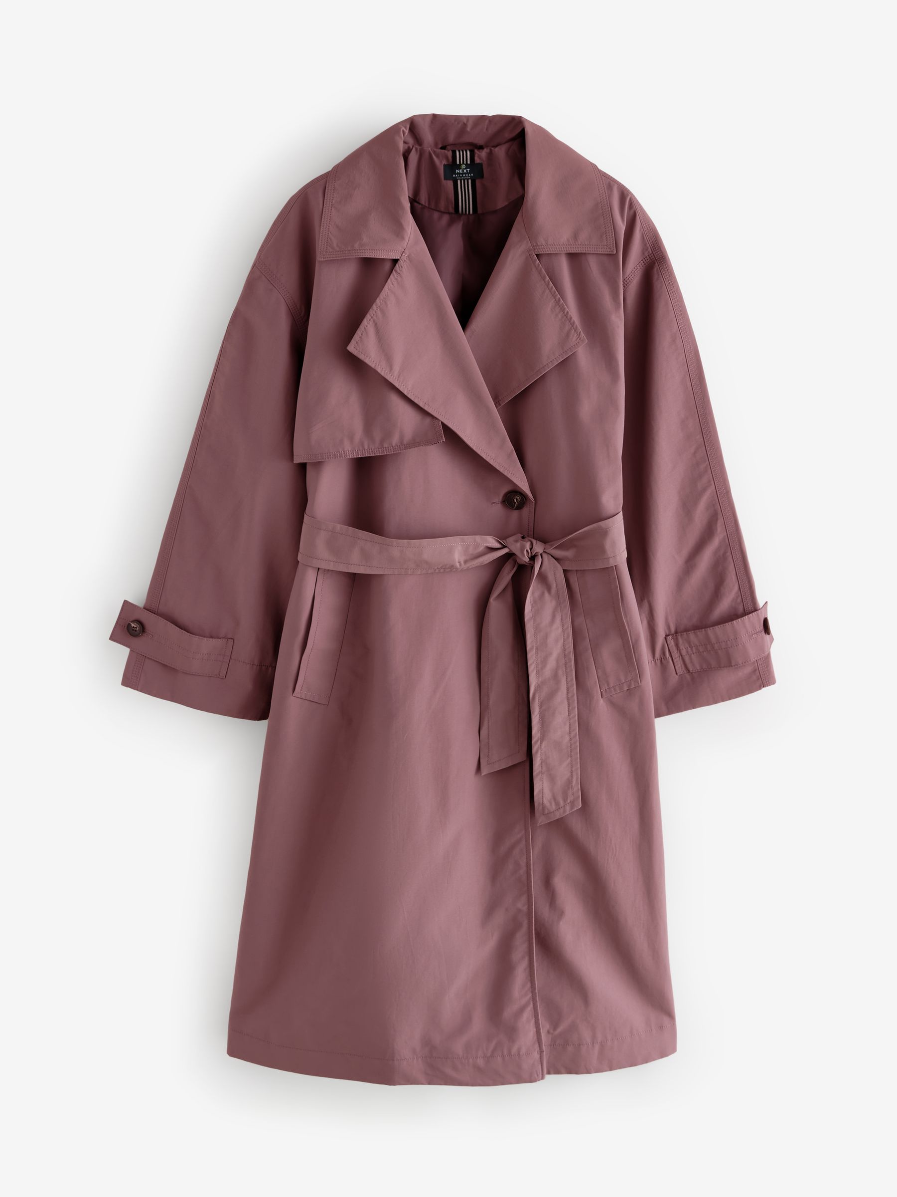 Buy Pink Shower Resistant Trench Coat from the Next UK online shop