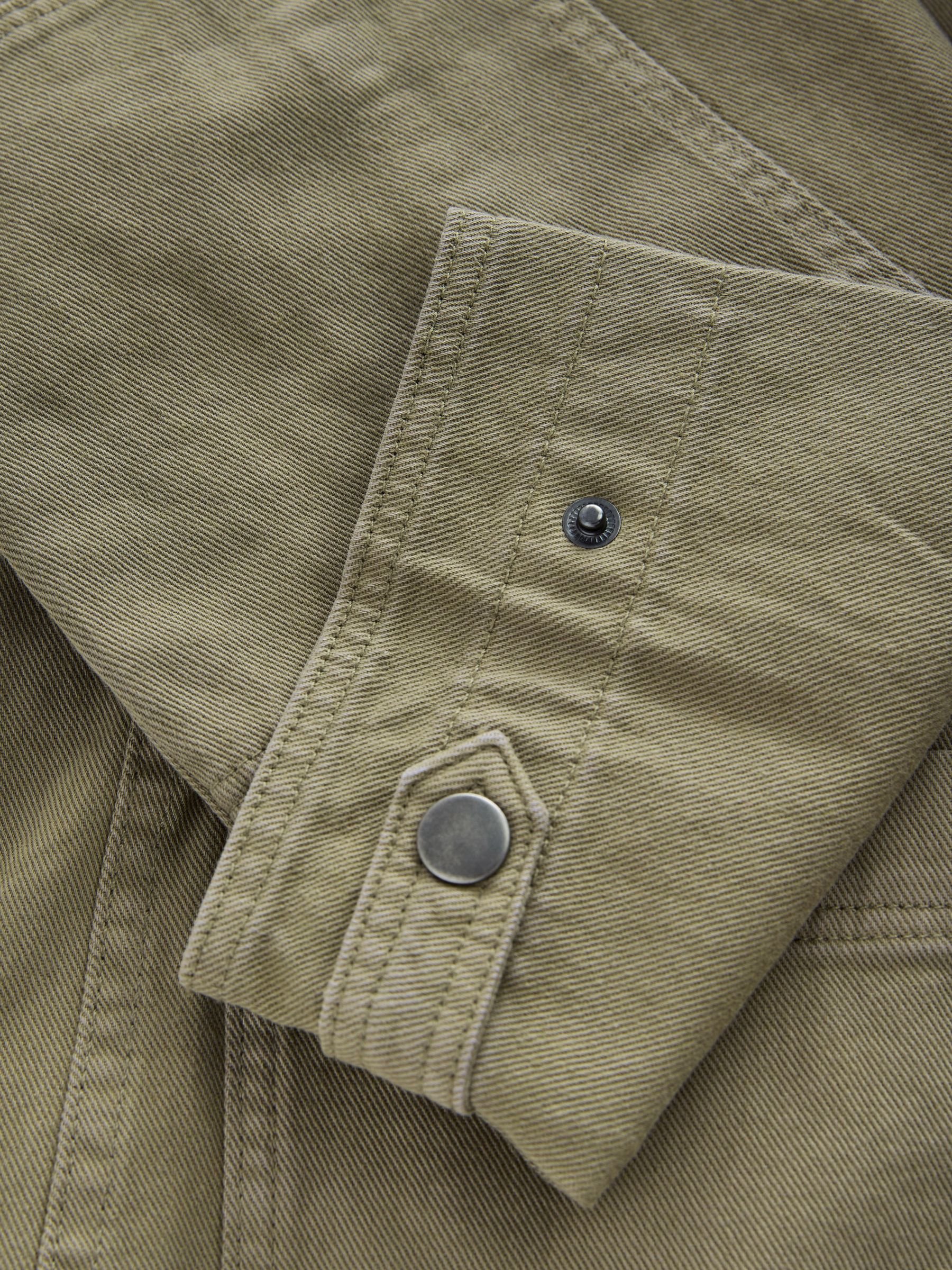 Buy Khaki Green Cotton Utility Jacket from the Next UK online shop
