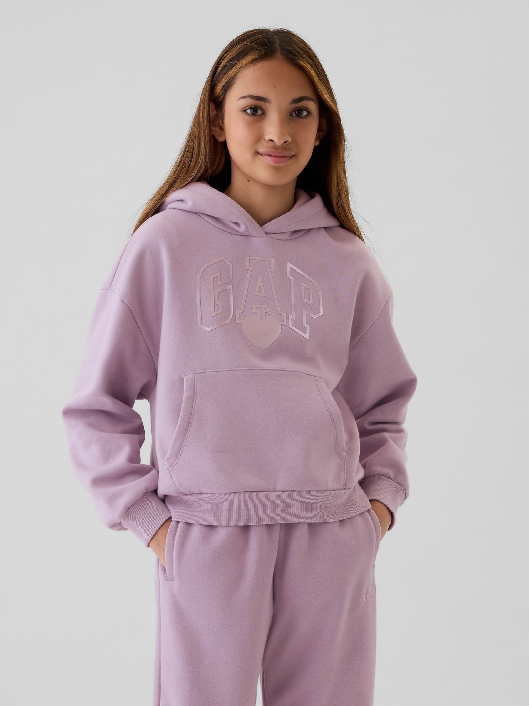 Buy Gap Purple Logo Graphic Hoodie (4-13yrs) from the Next UK online shop