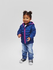 Buy Gap Blue Heart Cold Control Puffer Jacket (6mths-5yrs) from the ...