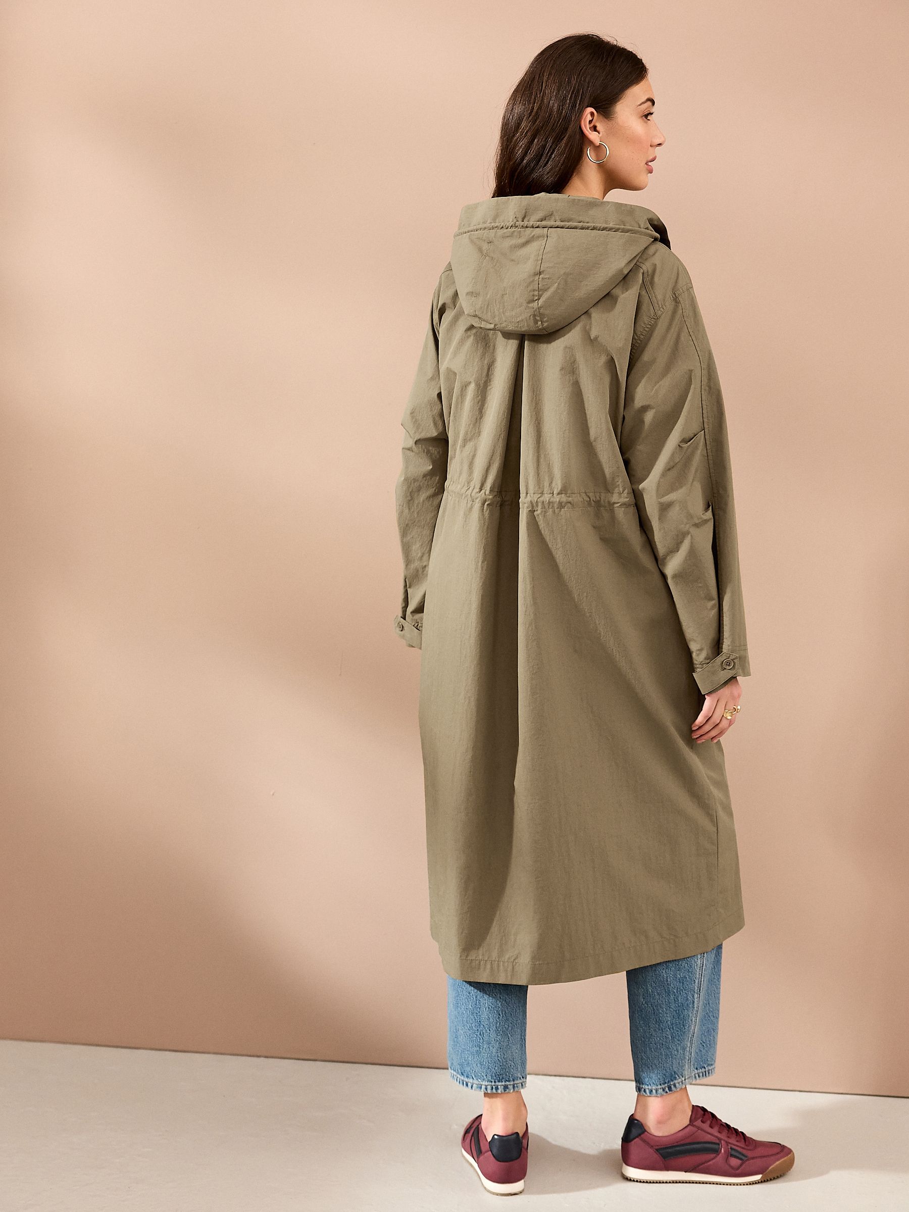Buy Khaki Green Shower Resistant Rain Coat from the Next UK online shop