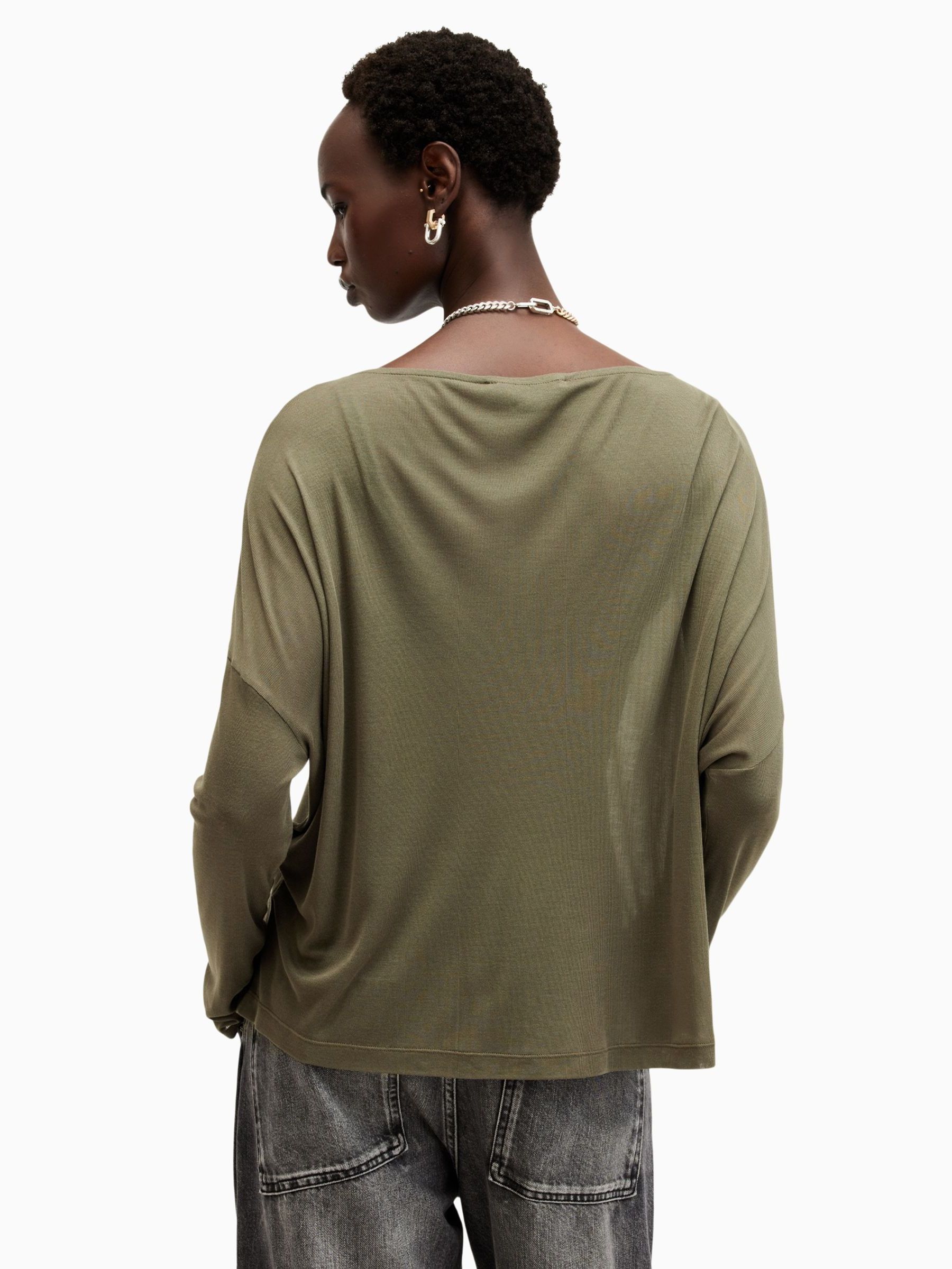 Buy AllSaints Green Andi T-Shirt from the Next UK online shop