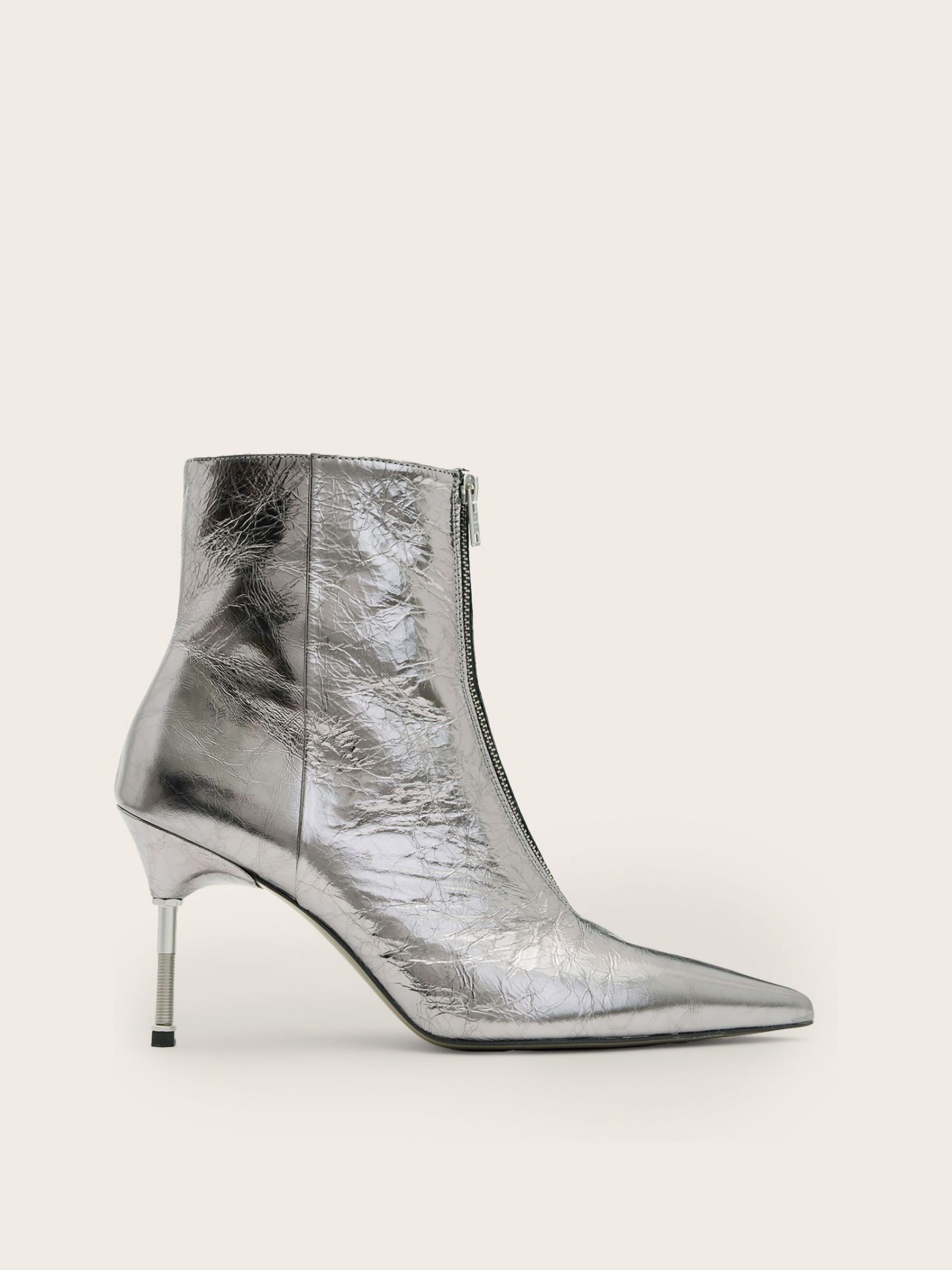 Buy AllSaints Silver Natasha Boots from the Next UK online shop
