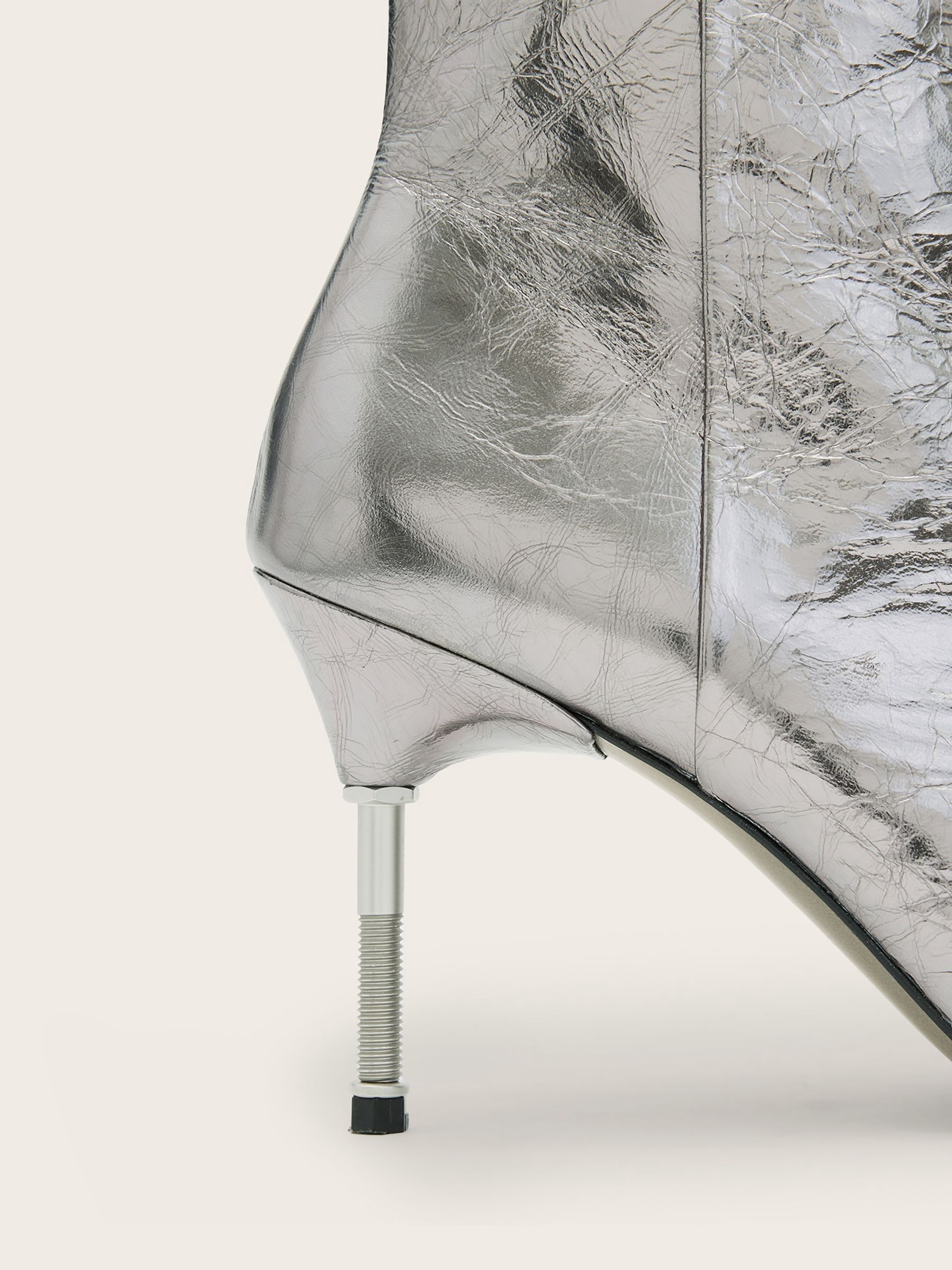 Buy AllSaints Silver Natasha Boots from the Next UK online shop