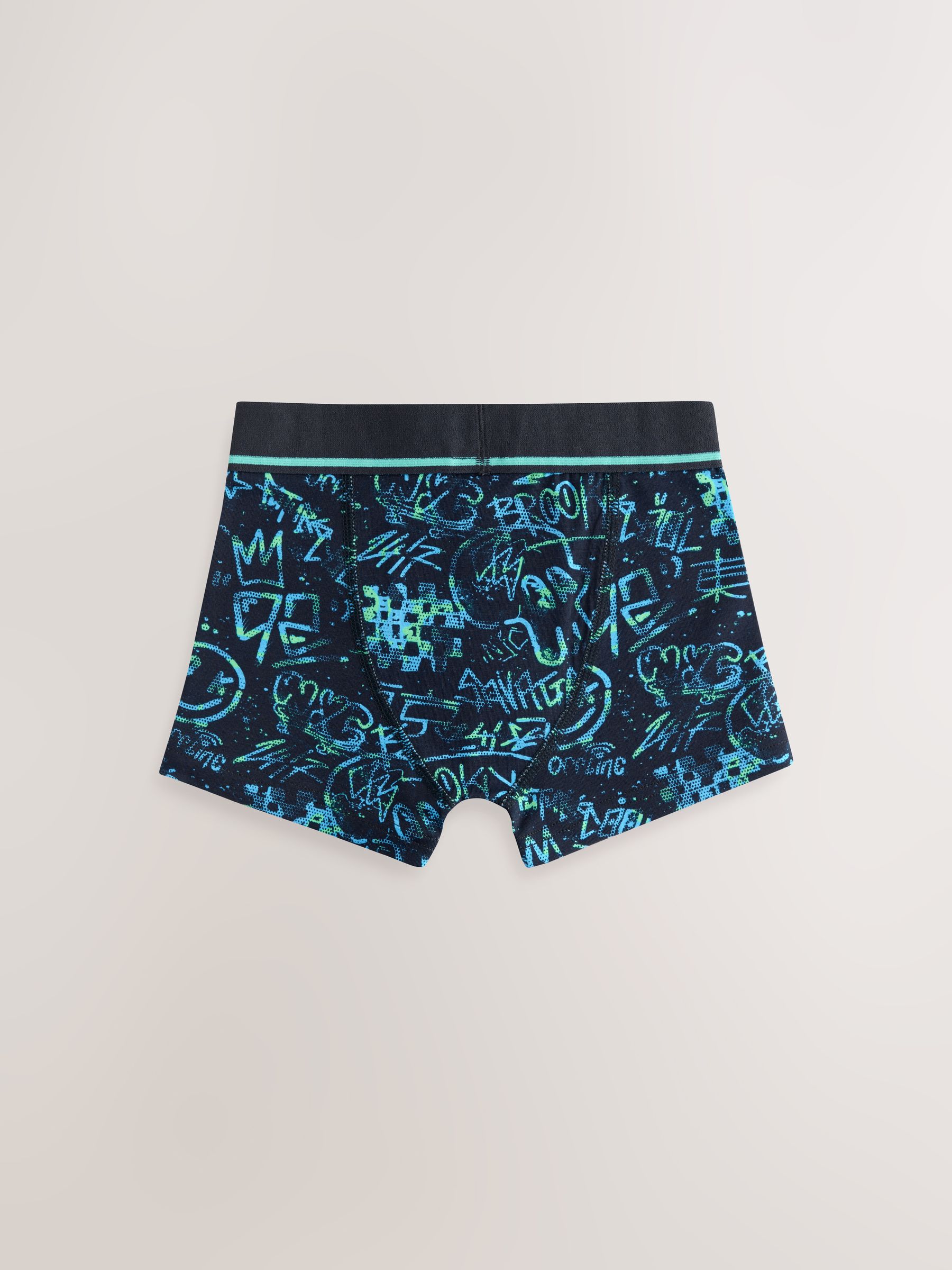 Buy Multi Grafitti Print Trunks 5 Pack (3-16yrs) from the Next UK ...