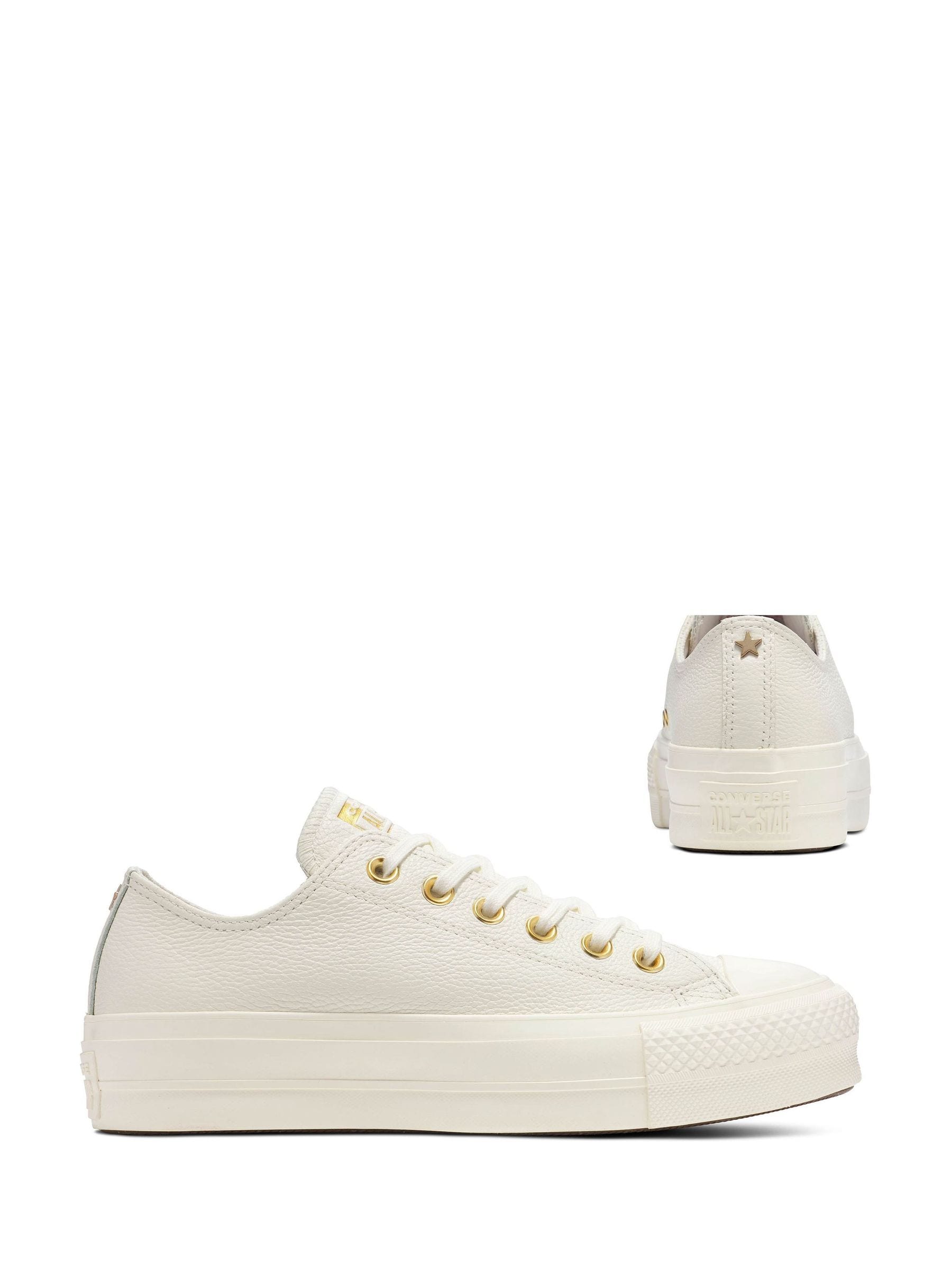 Converse white gold store