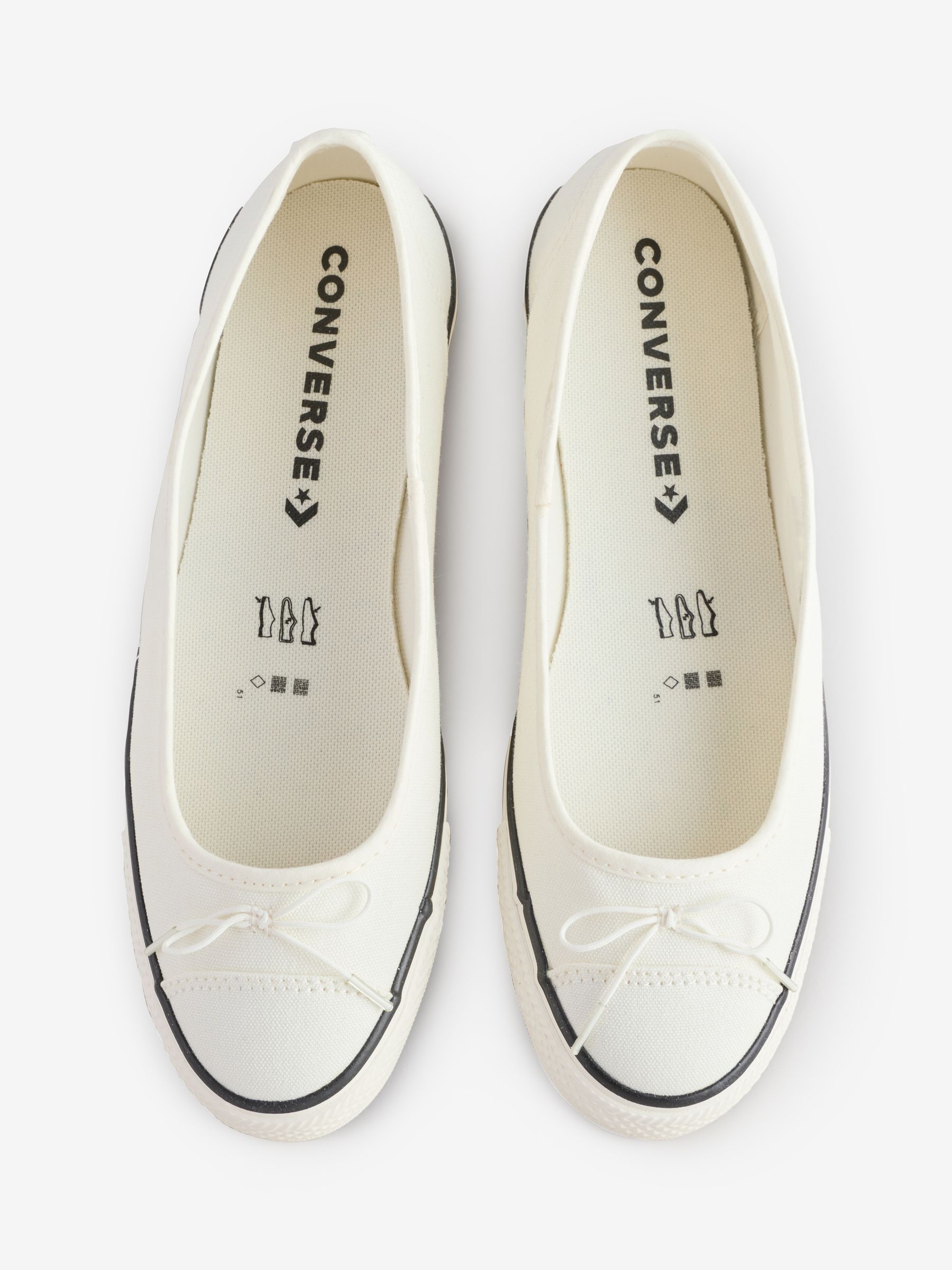 Buy Converse Natural Chuck Taylor All Star Dainty Ballerina Canvas from ...