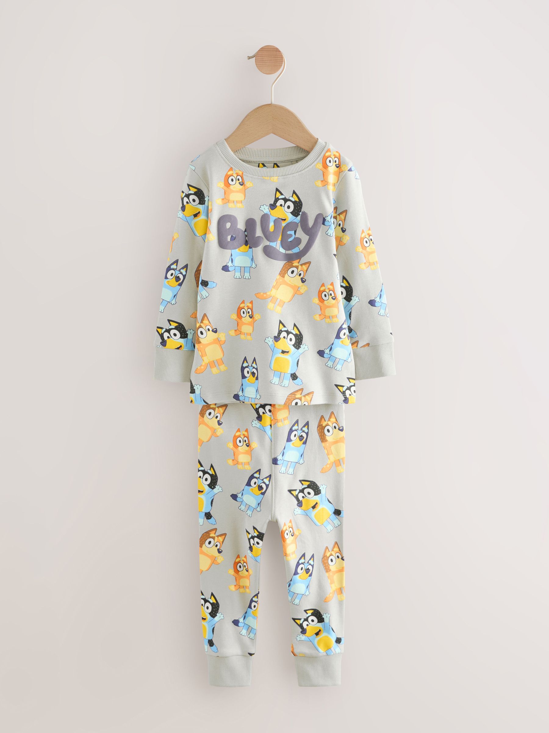 Buy Blue - Bluey Snuggle Pyjamas 2 Pack (12mths-8yrs) from Next Japan