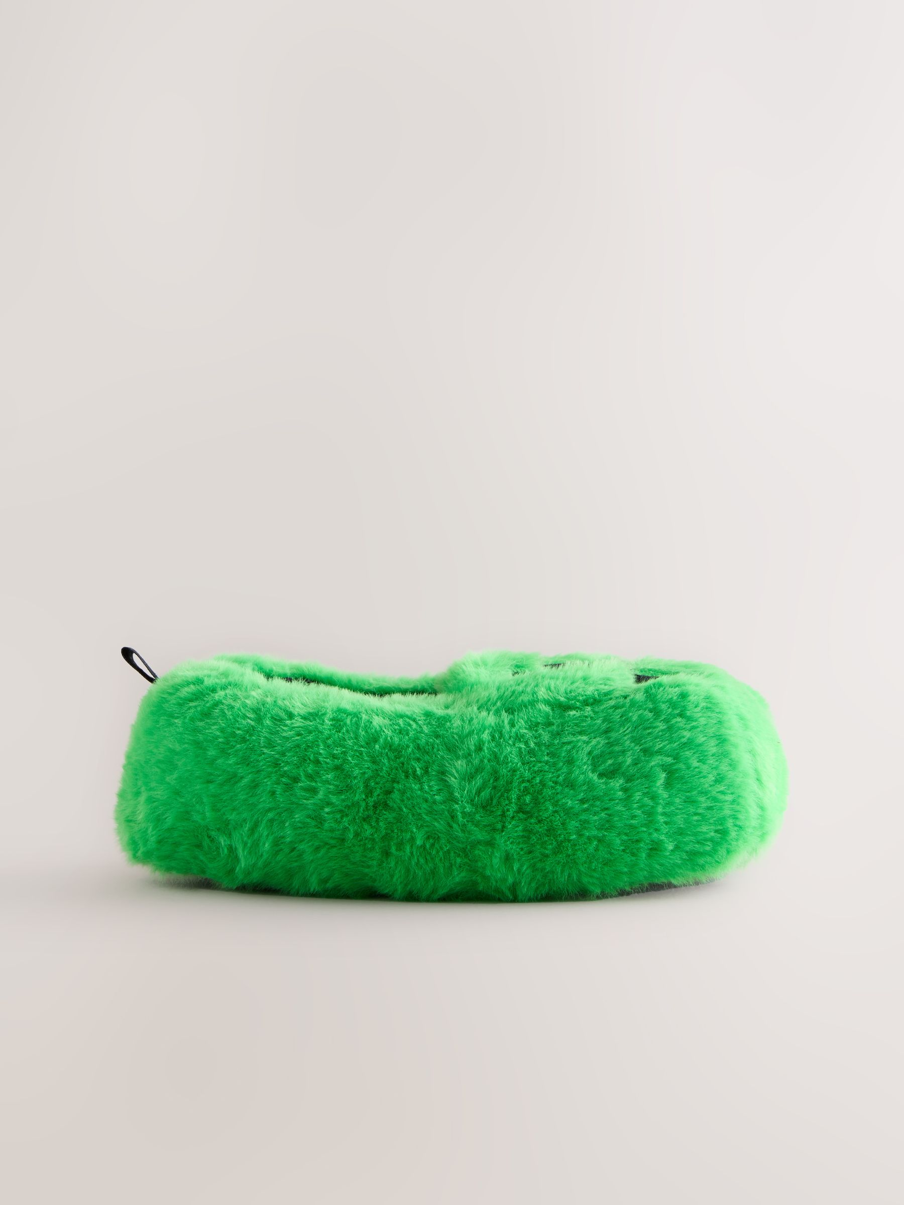Buy Green - Minecraft Fluffy Creeper Slippers from Next Denmark