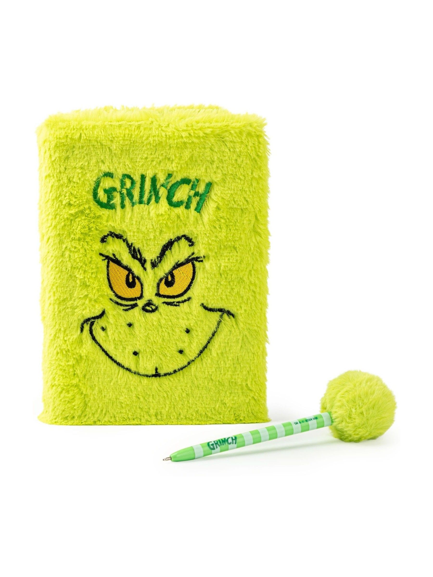 Buy Vanilla Underground Green The Grinch Notebook And Pen Set from the ...