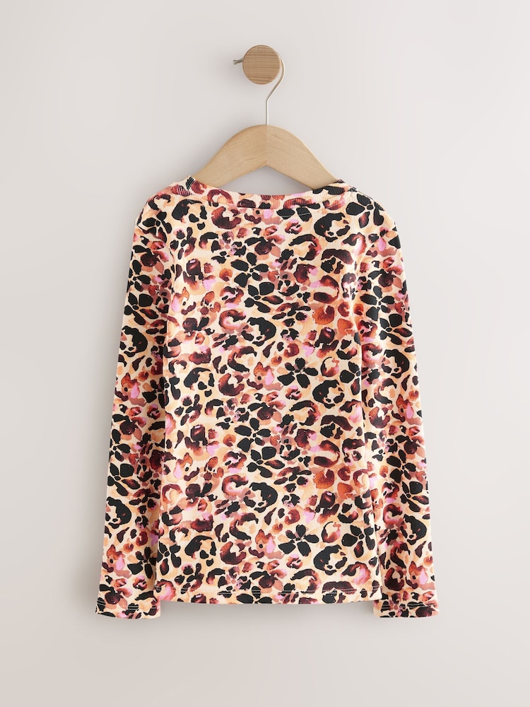 Buy Animal Long Sleeve Ribbed T-Shirts 4 Pack (3-16yrs) from Next USA