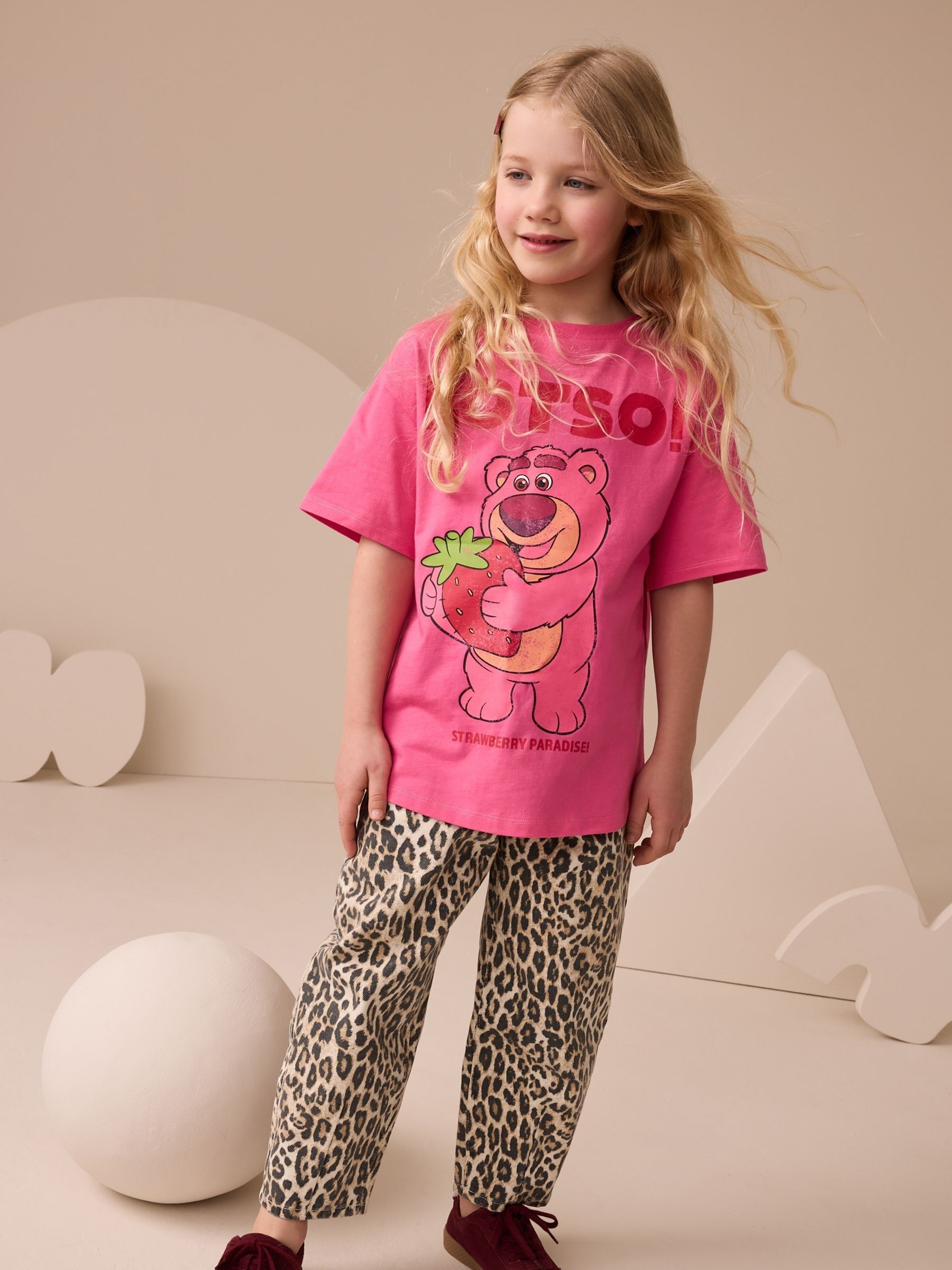 Buy Pink Oversized Toy Story T-Shirt (3-16yrs) from Next Australia