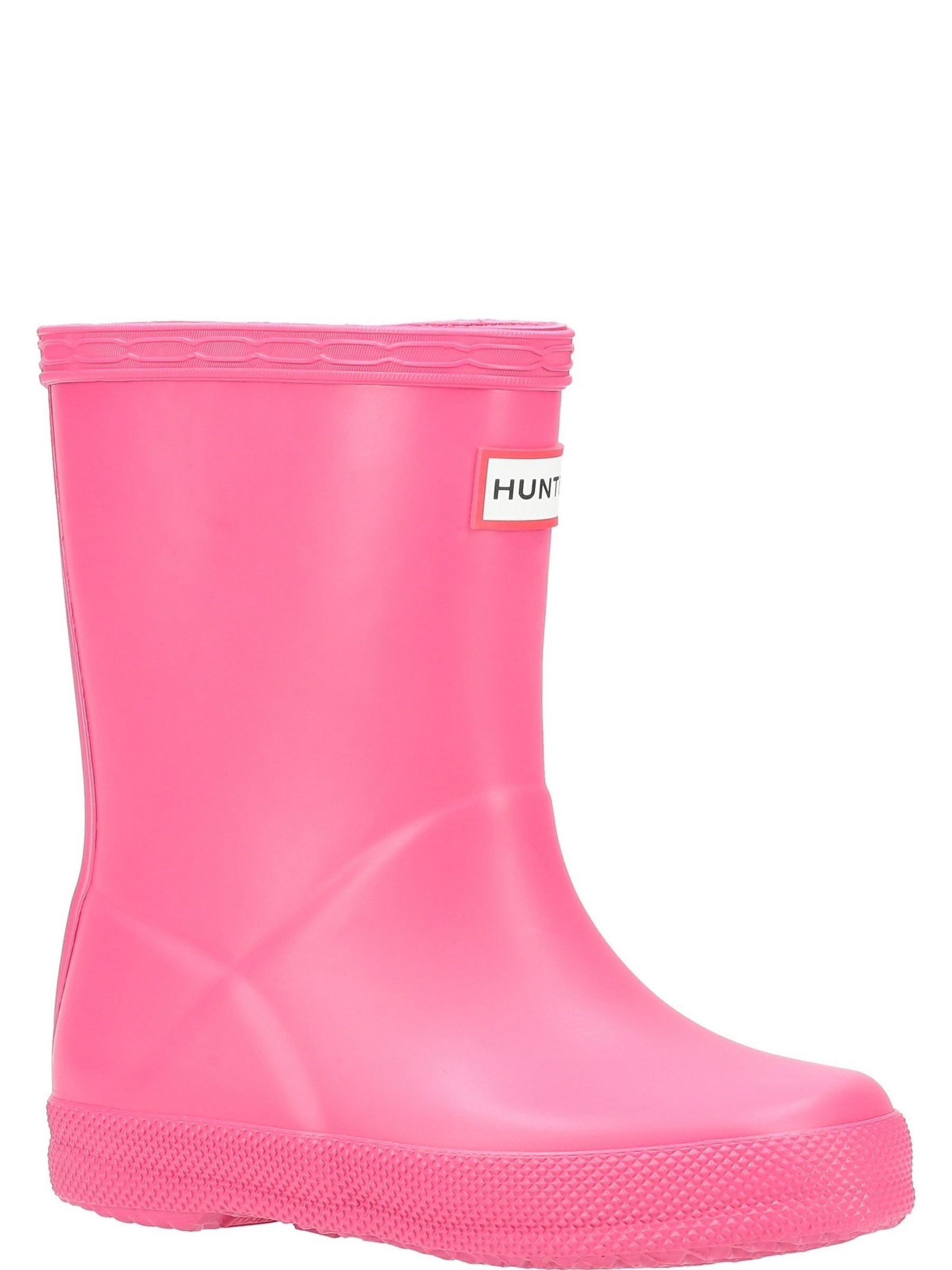 Buy Hunter Kids Pink First Matte Wellington Wellies from the Next UK ...