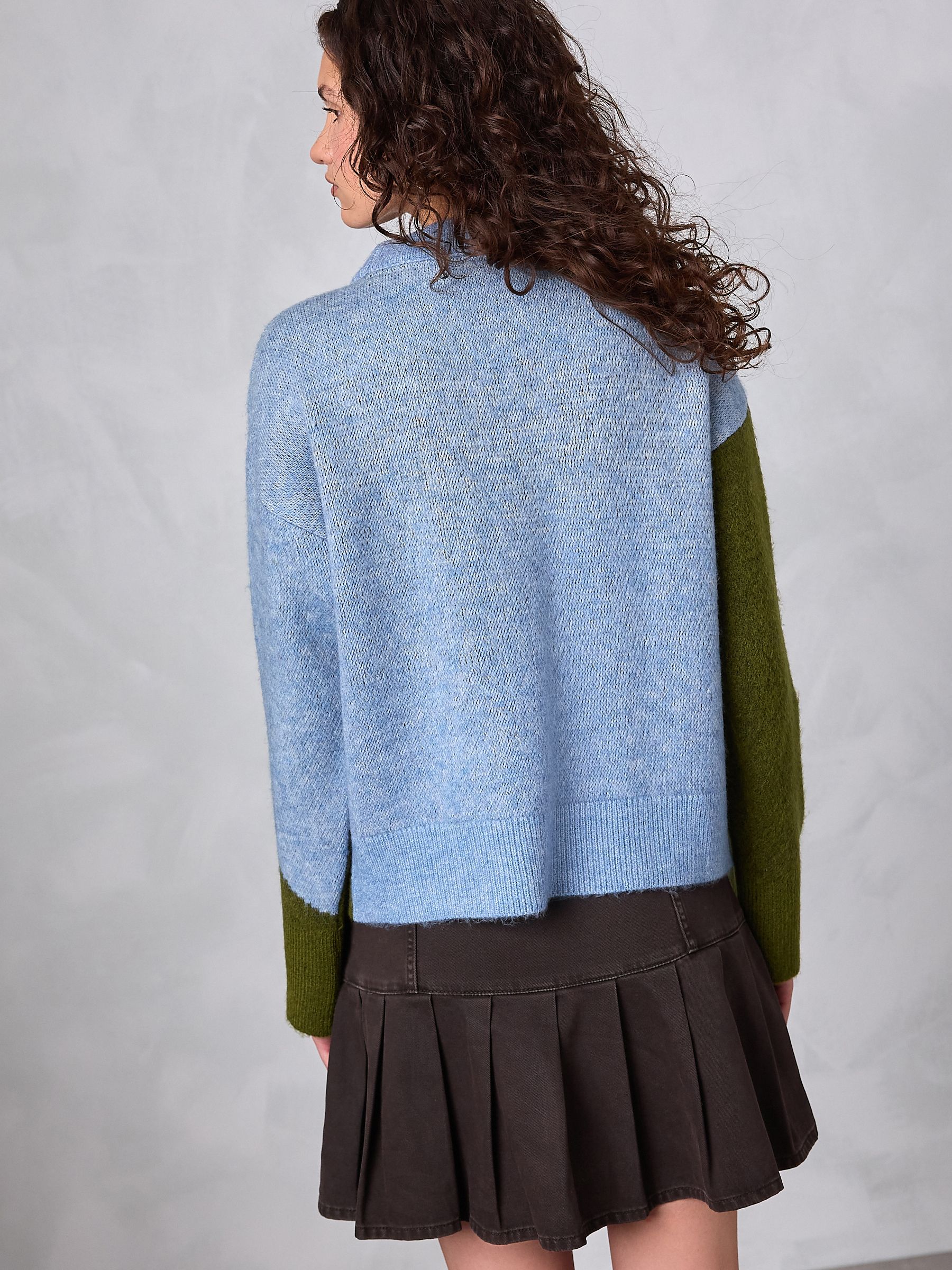 Buy Green Multi Landscape Scene Crew Neck Jumper from Next USA