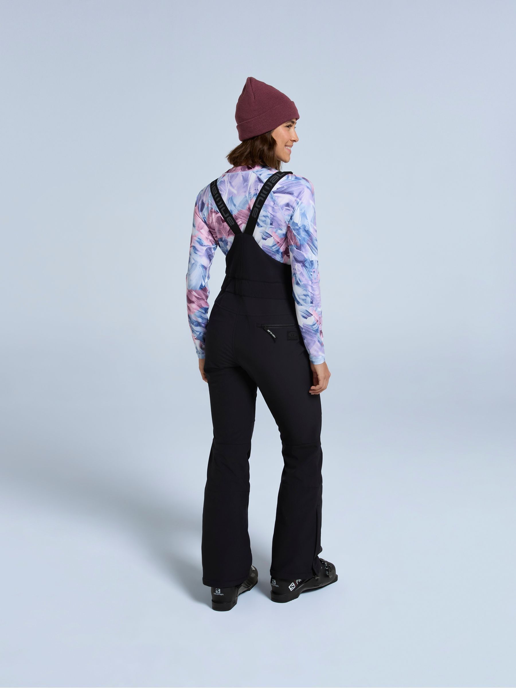 Buy Animal Black Womens Powder Bib Front Ski Joggers from the Next UK ...