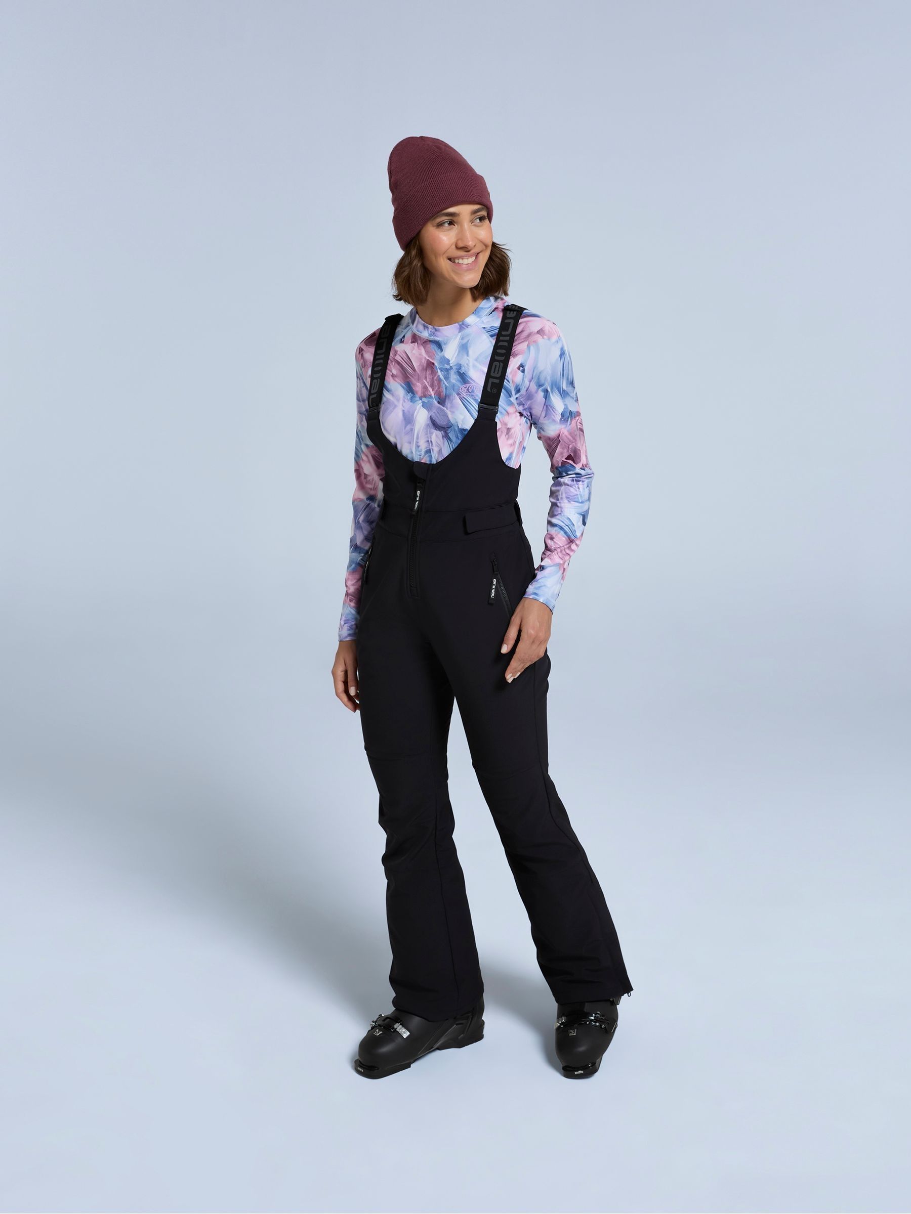 Buy Animal Black Womens Powder Bib Front Ski Joggers from the Next UK ...