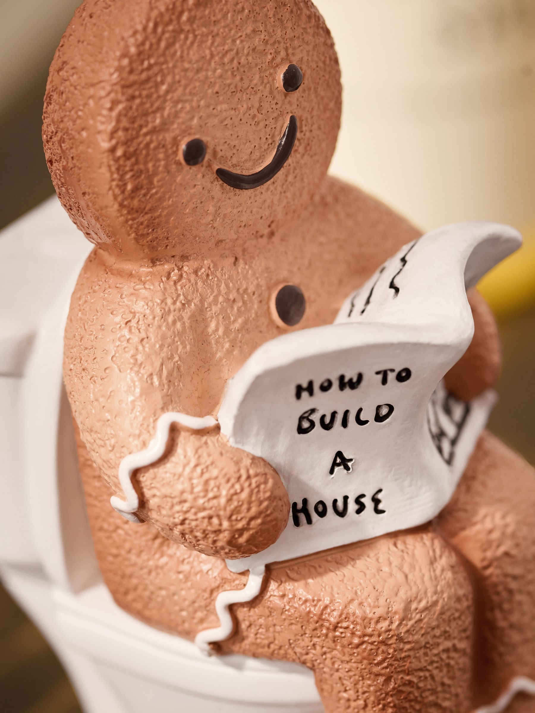 Buy Natural Gingerbread Christmas Toilet Ornament from Next Australia