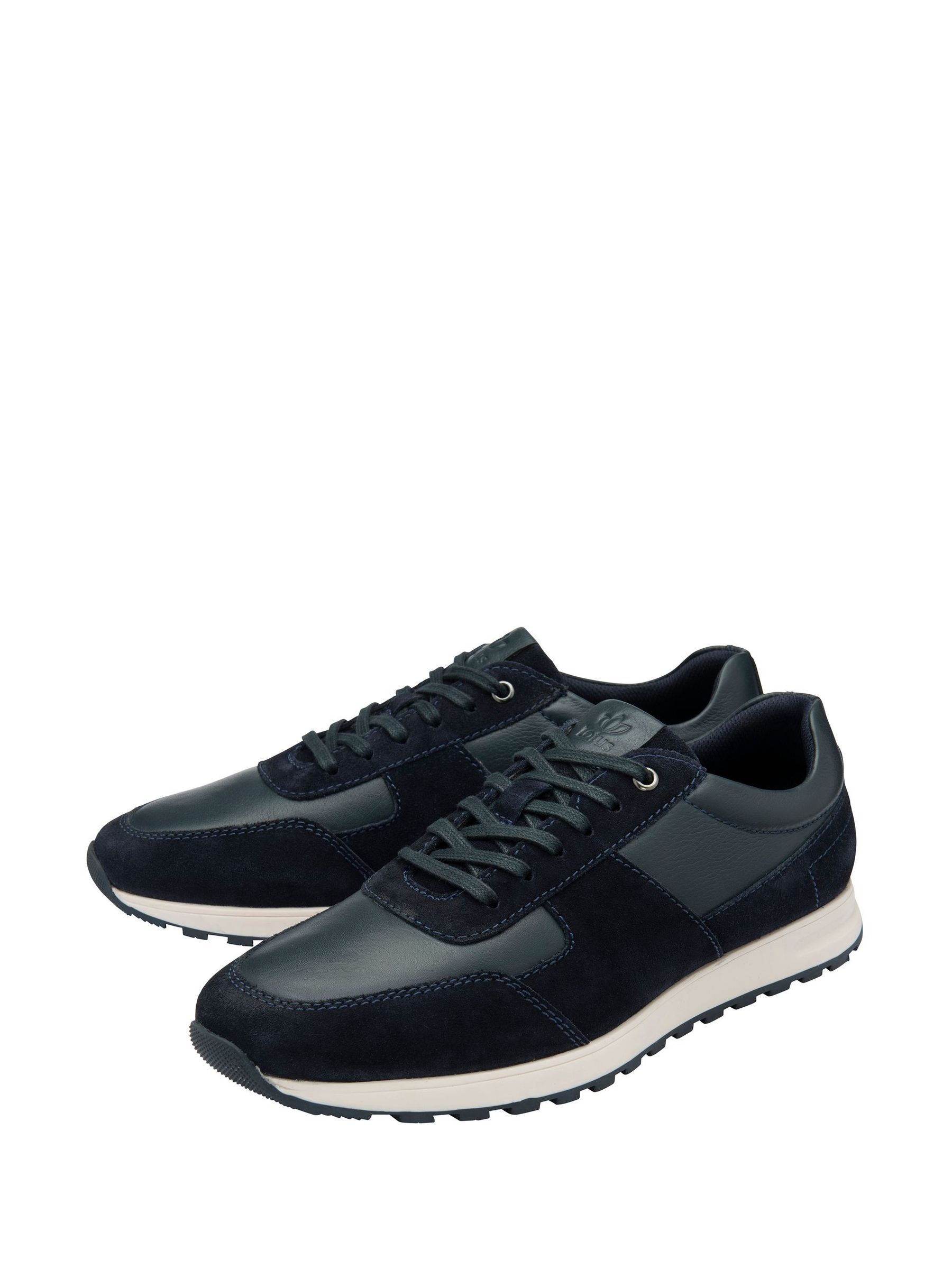Buy Lotus Blue Sporty Casual Lace-Up Shoes from the Next UK online shop